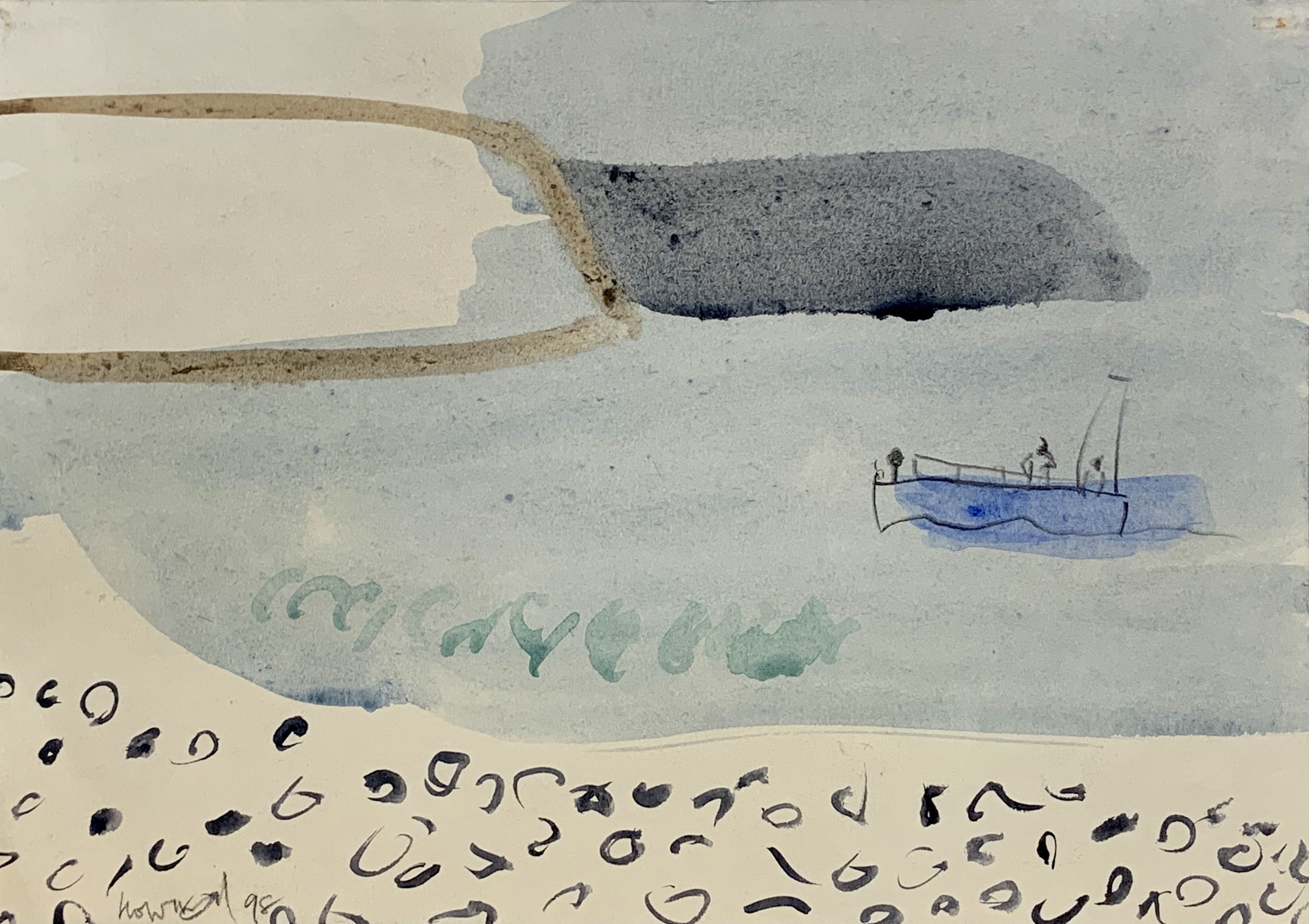 Lot 255 - Charles HOWARD (1922) Porthallow with