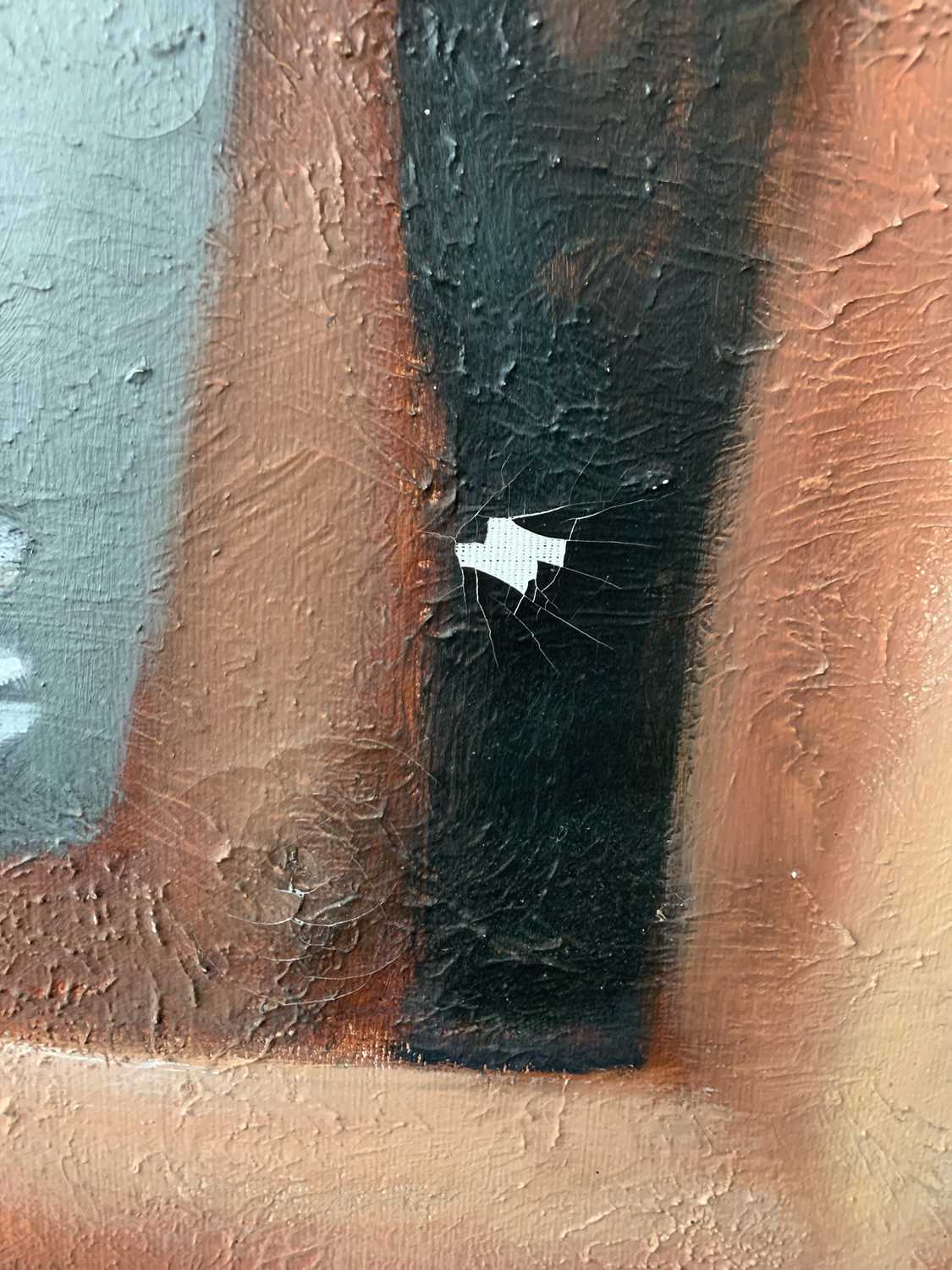 Lot 132 - Keith ENGLISH (1935-2016) Clown Oil on