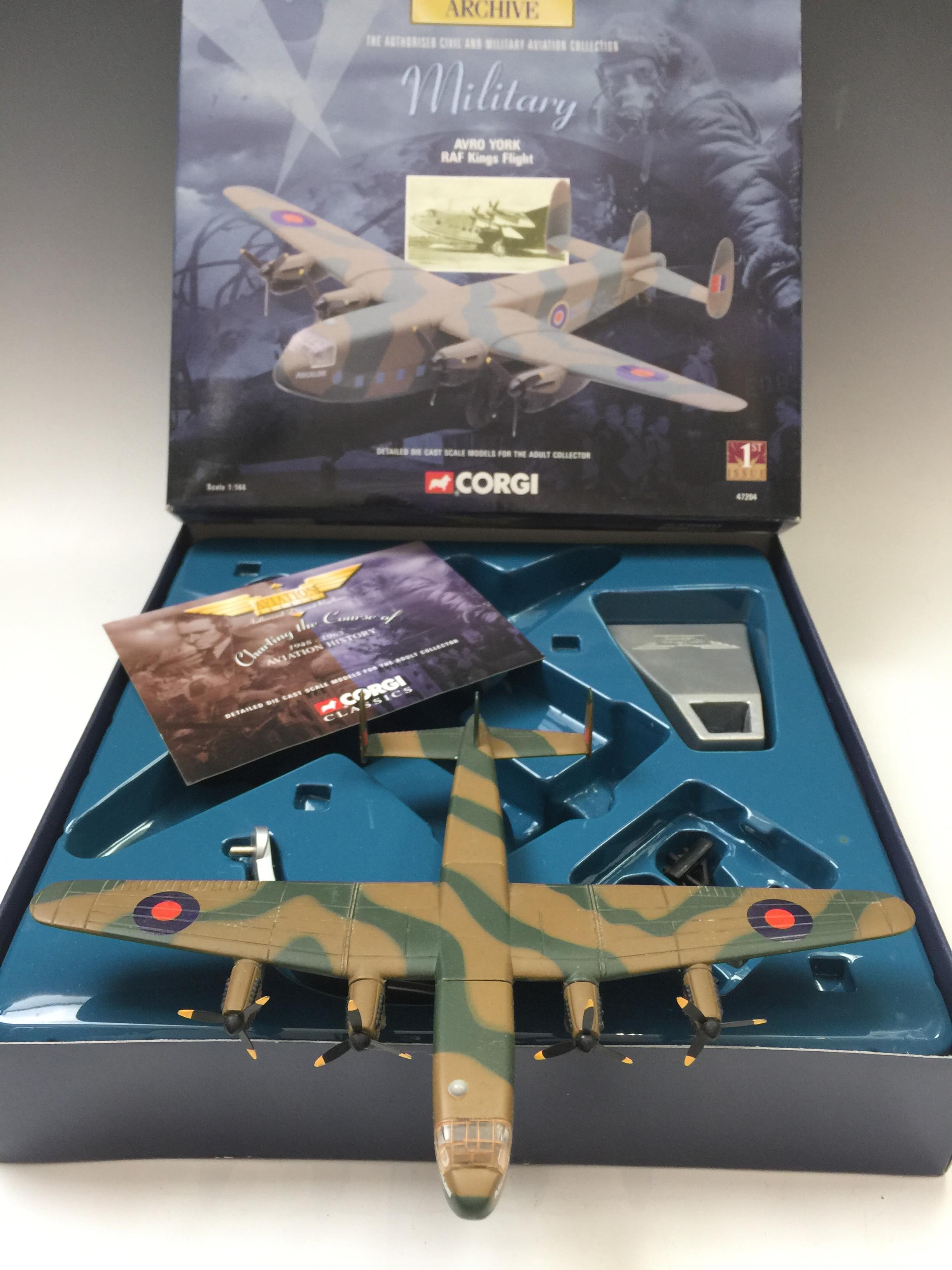 Lot 647 - Corgi Aviation Archive Die Cast World War II