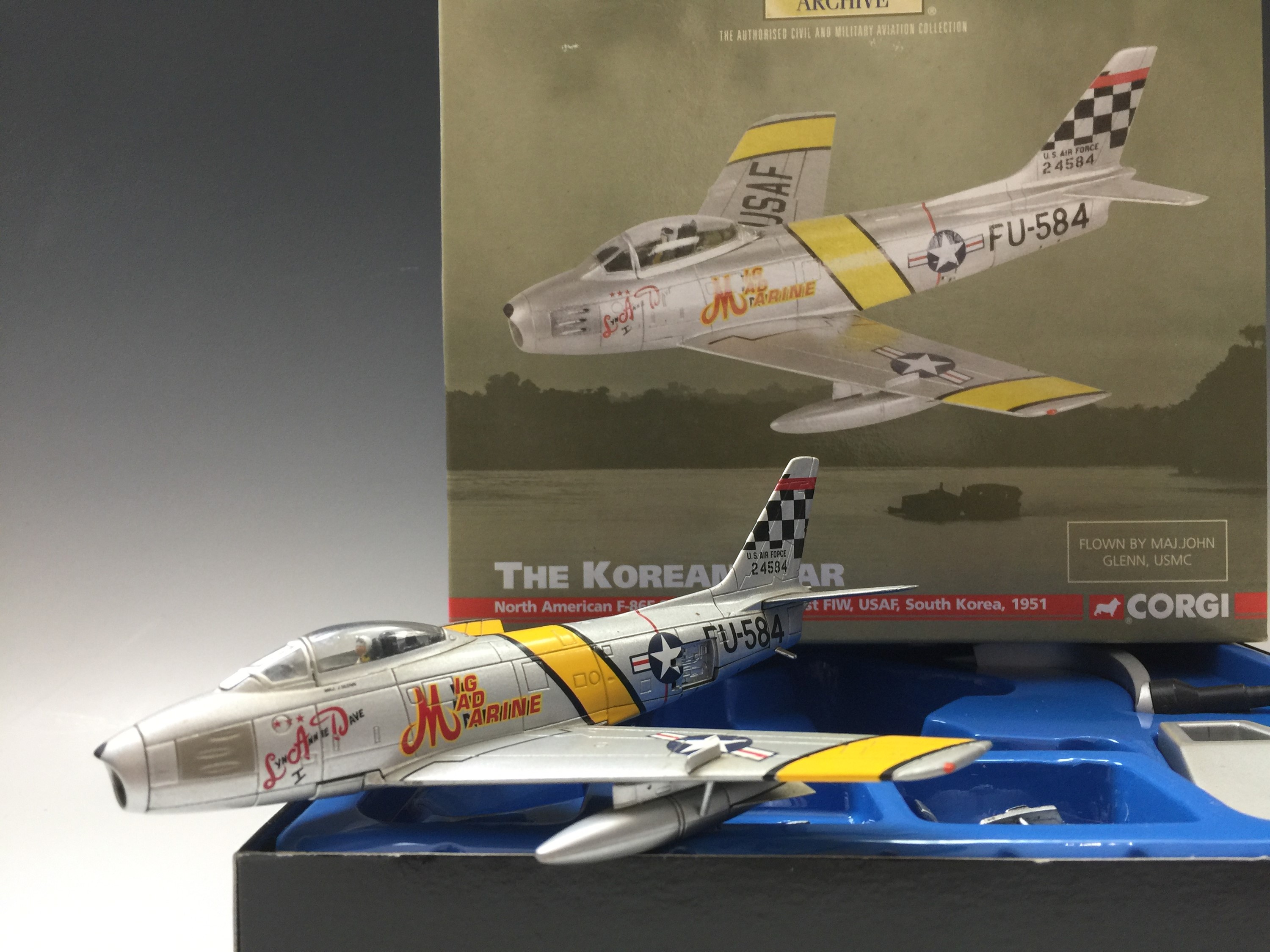 Lot 644 - Corgi Aviation Archive Die Cast USA Aircraft