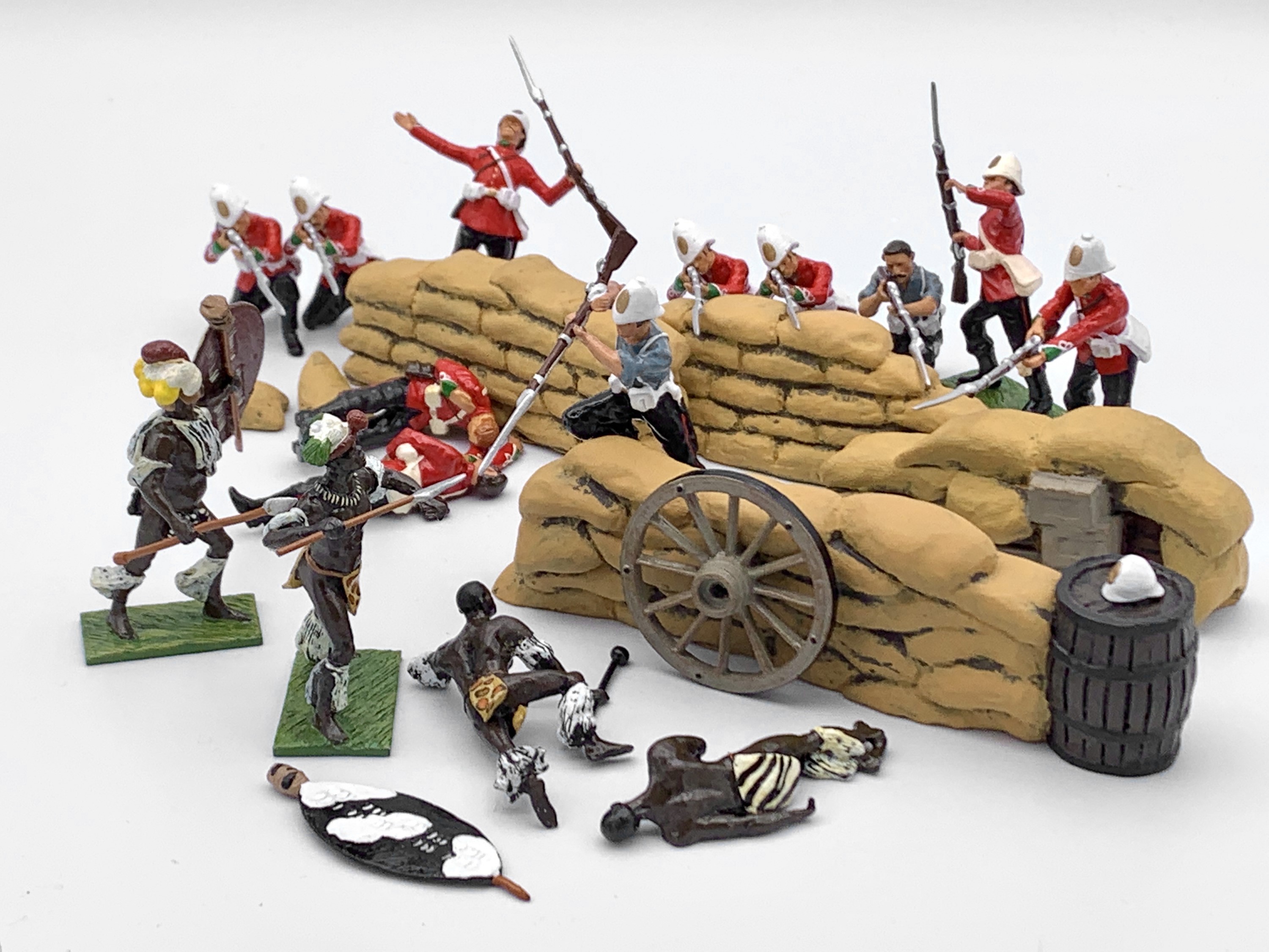 Little Legion - Toy Soldiers - Zulu Wars - auctions & price archive