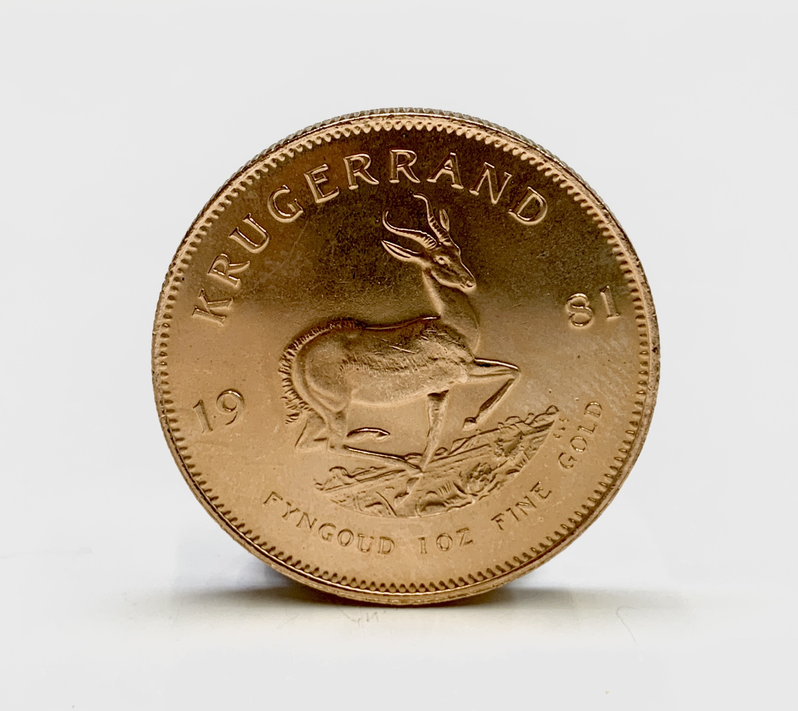Lot 428 - A Krugerrand 1981 34.1gm