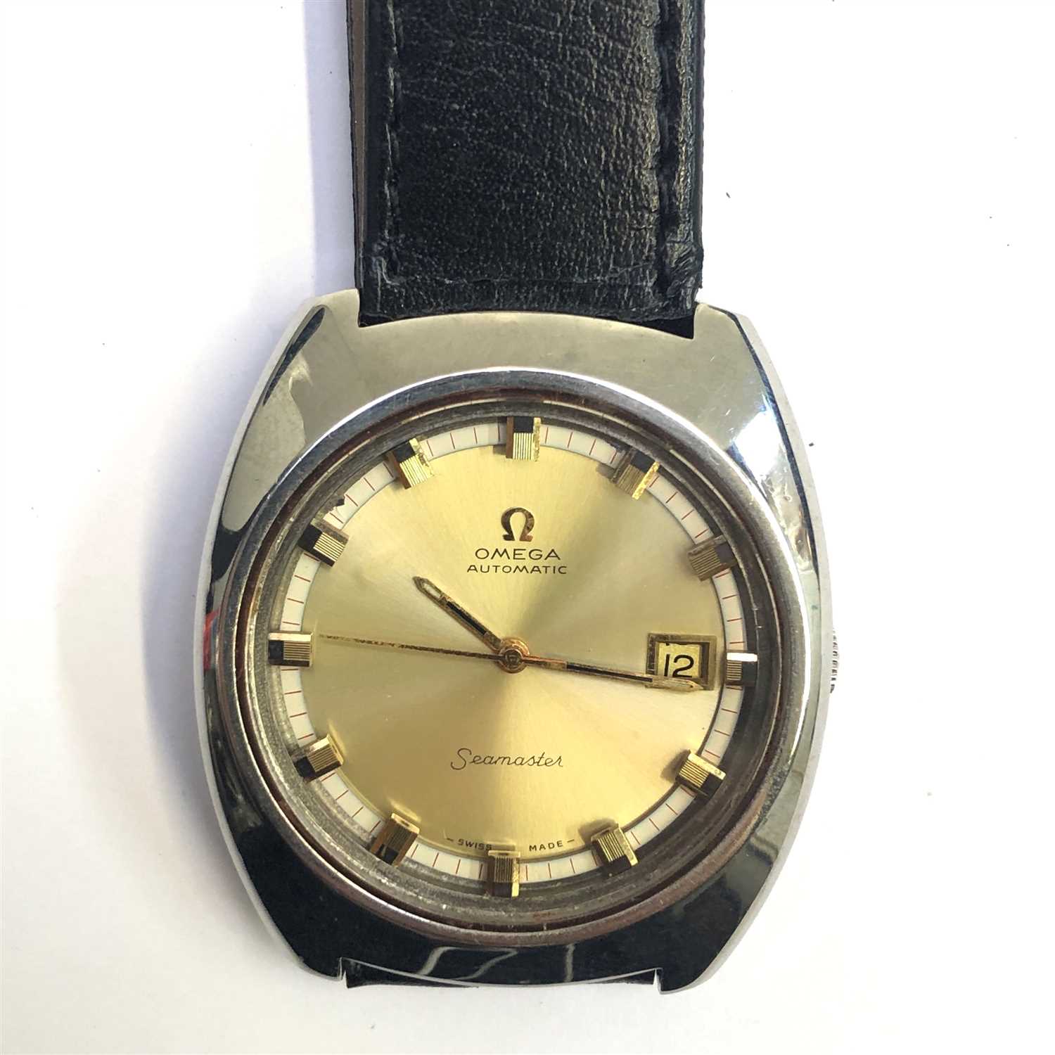 Lot 2742 - A stylish 1970's Omega seamaster automatic