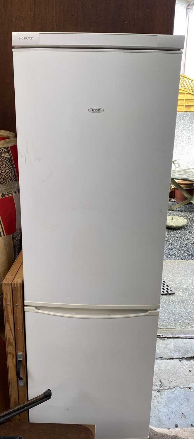 Lot 130 - A 'Logic' fridge freezer.