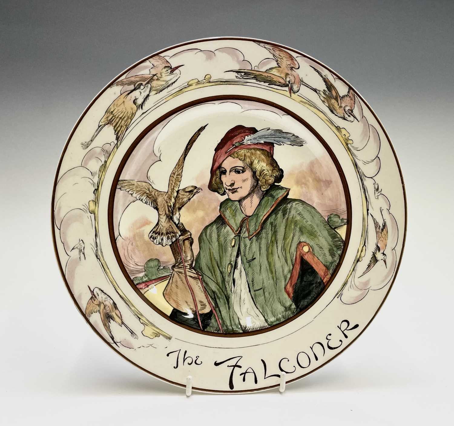 Lot 824 - A Royal Worcester plate, painted by Maybury