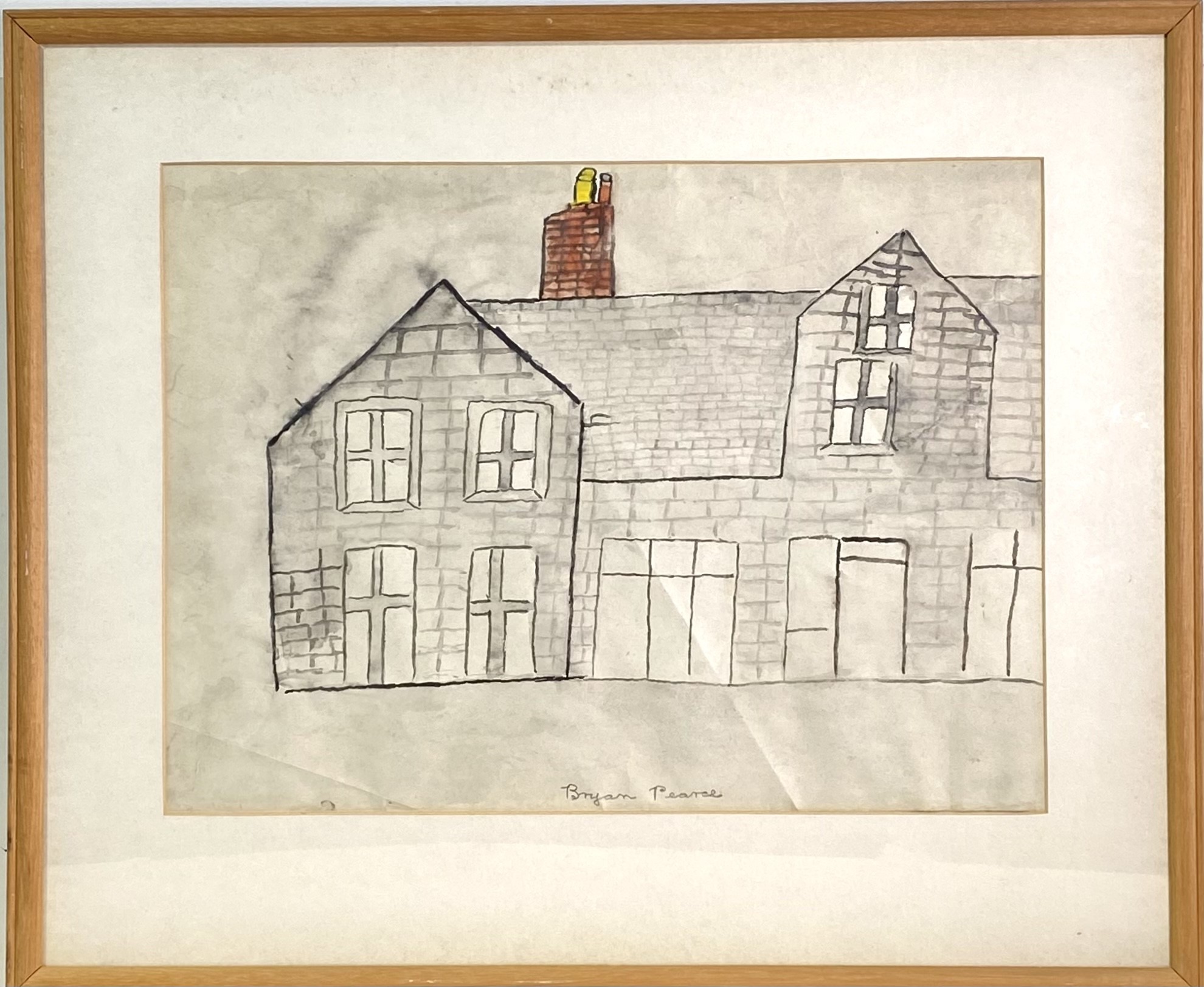 Lot 117 - Bryan PEARCE (1929-2006) The Old School