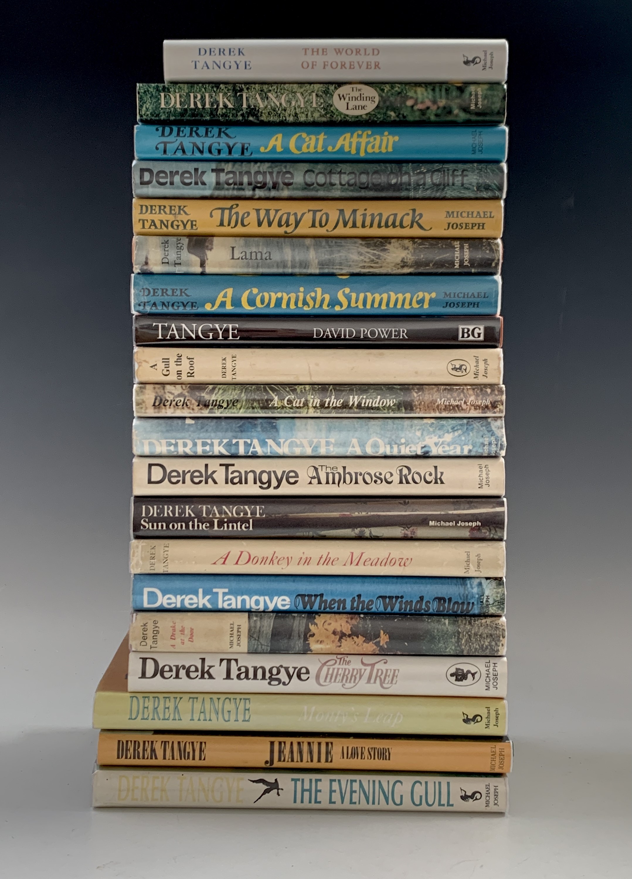 Lot 1302 - DEREK TANGYE. 'A Gull on the Roof'. Signed