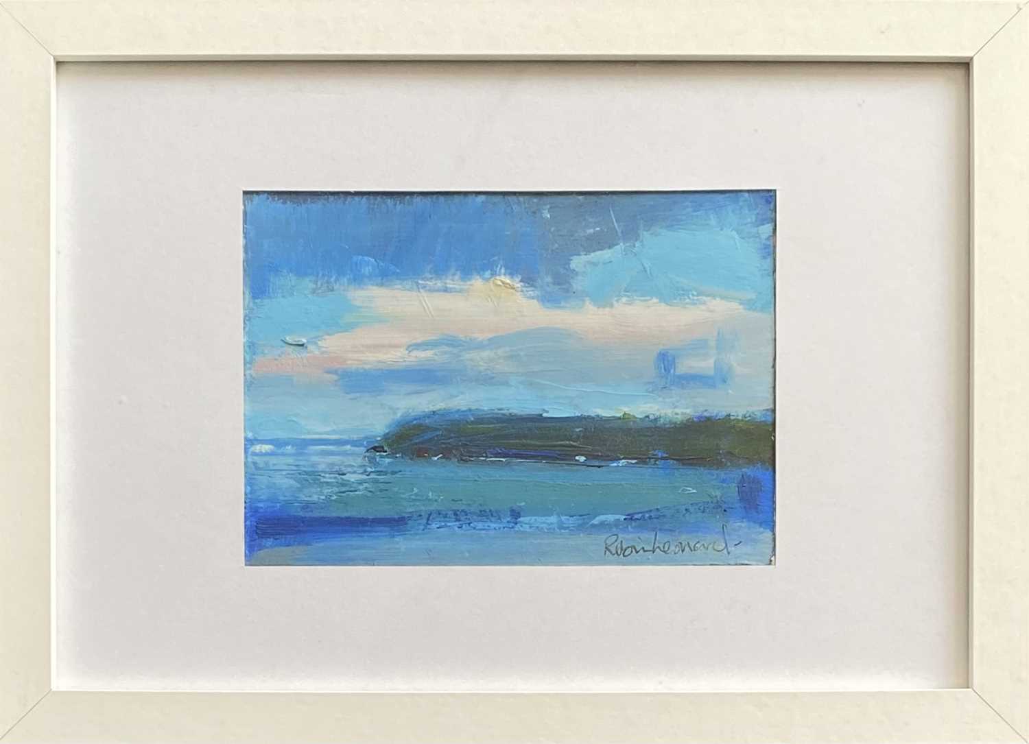 Lot 131 - Robin LEONARD (1960) Cornish Coast Acrylic