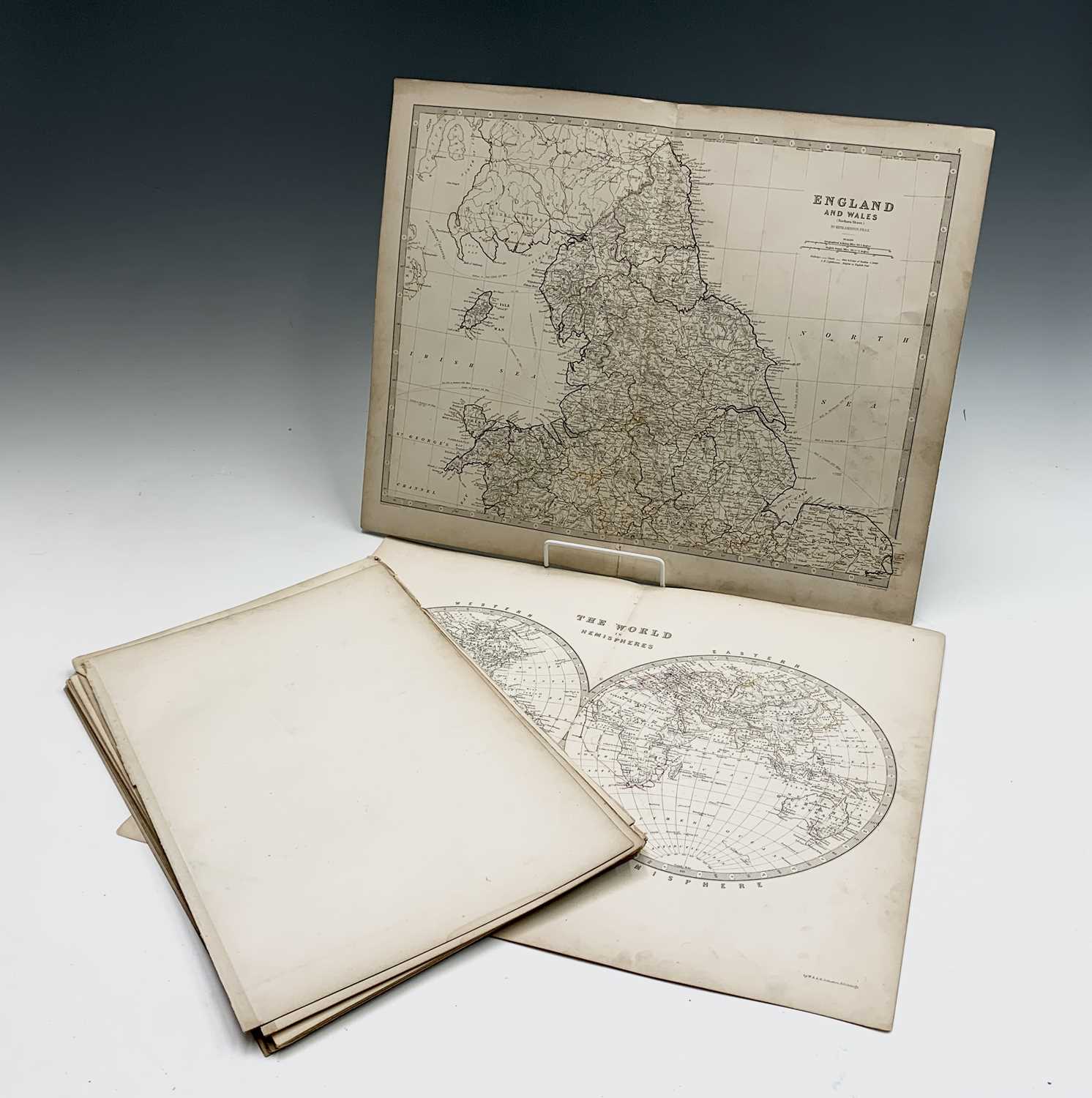 Lot 1354 - MAPS. Twenty-four double-page maps from