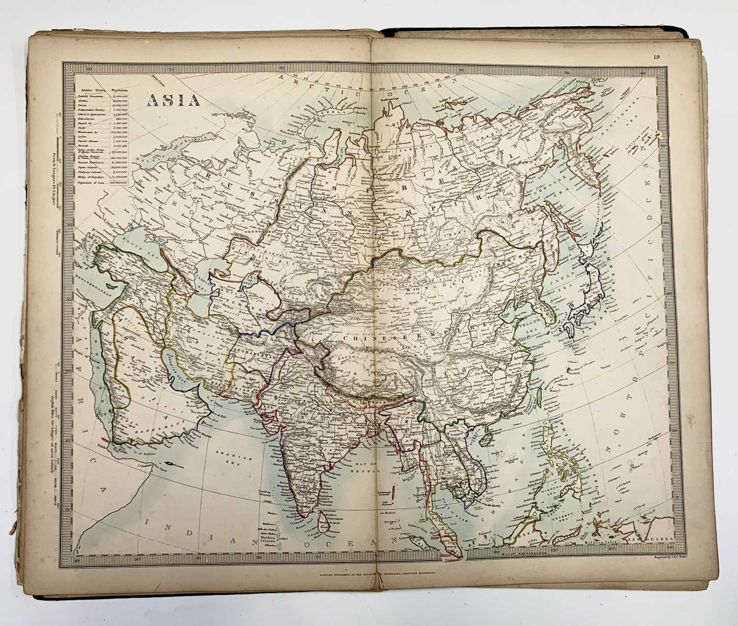 Lot 1357 - MAPS. A modern atlas of the world, 1868.