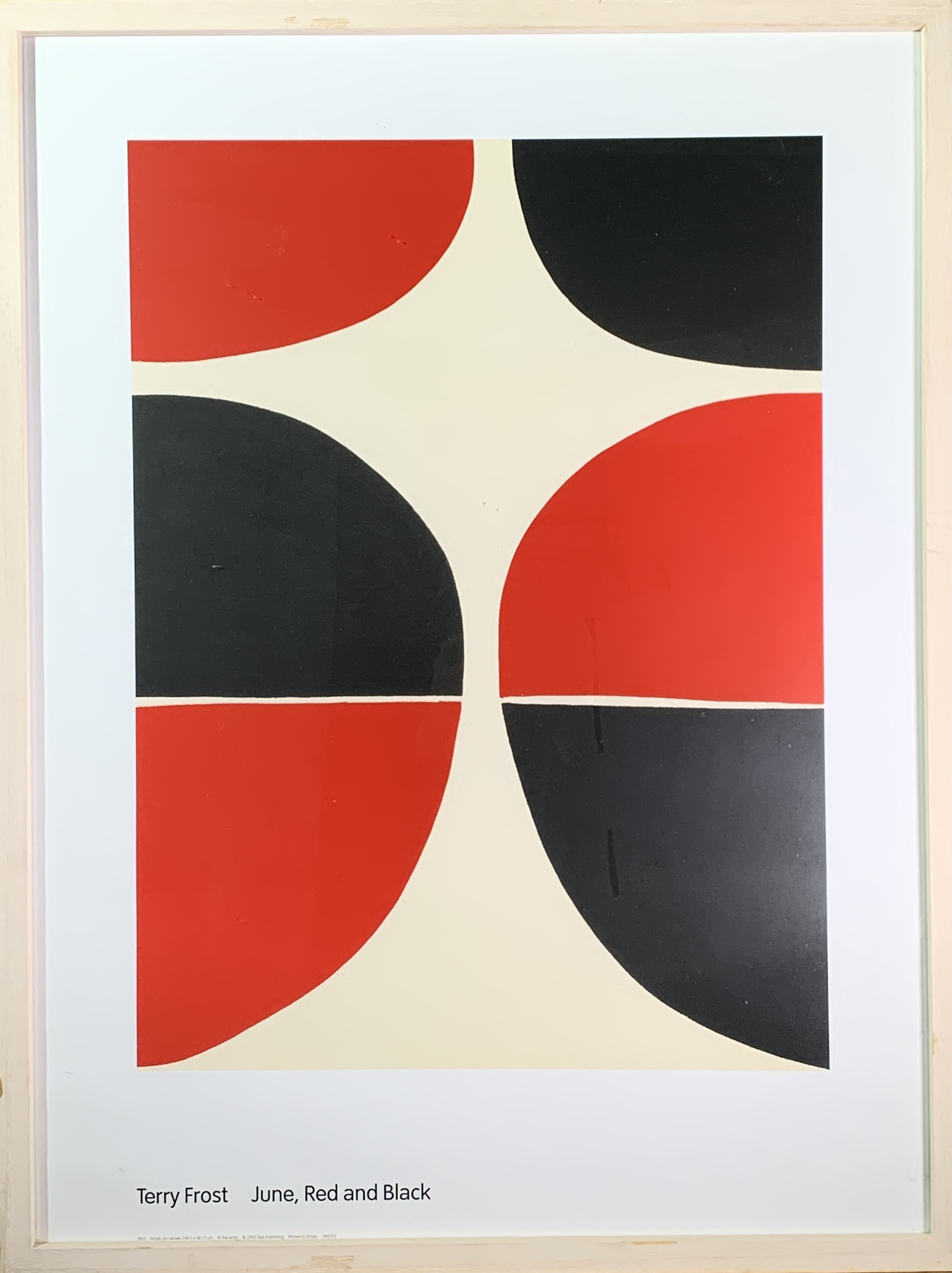 Lot 22 - Terry FROST (1915-2003) June, Red and Black