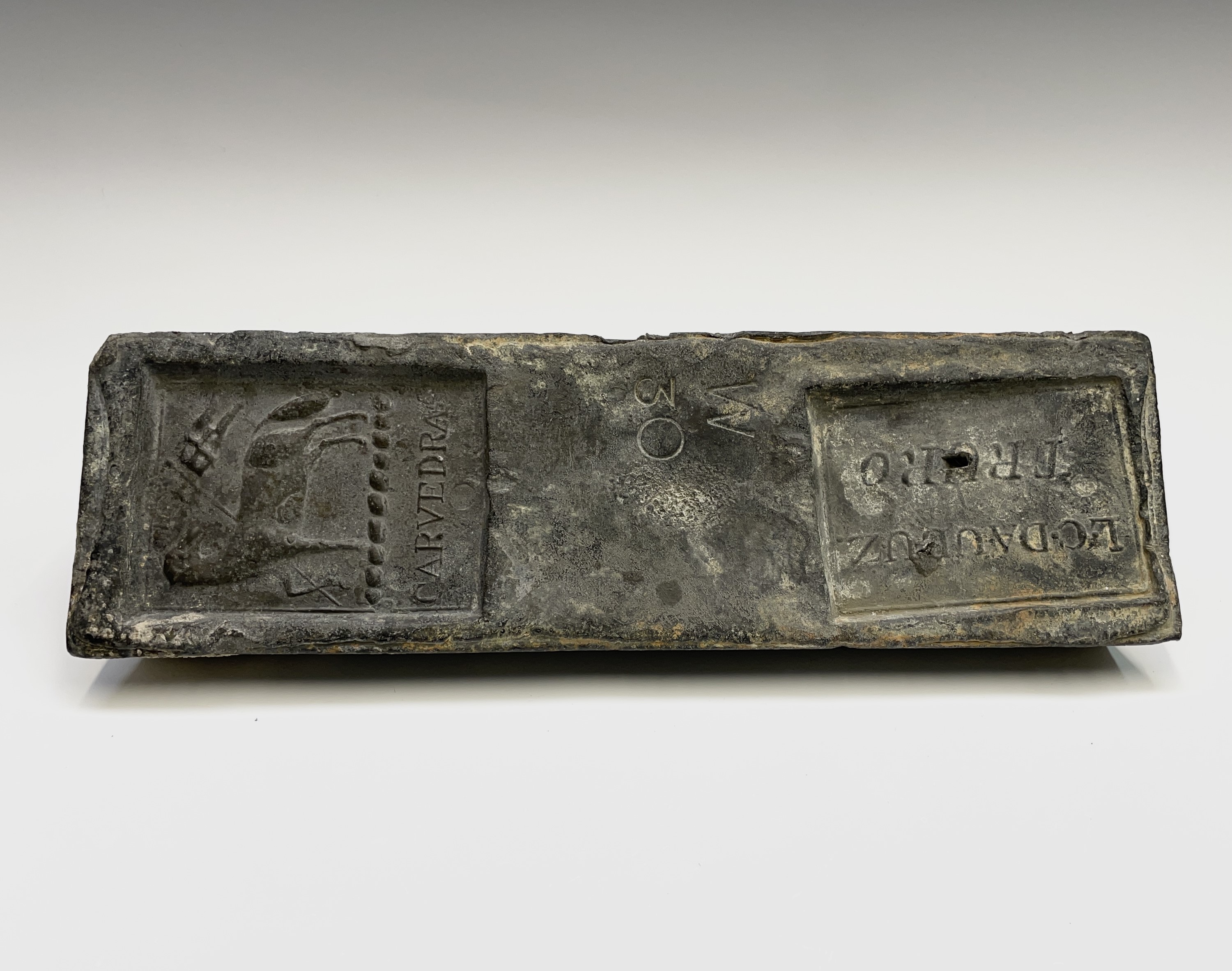 Lot 5 - A 19th century Cornish tin ingot from the