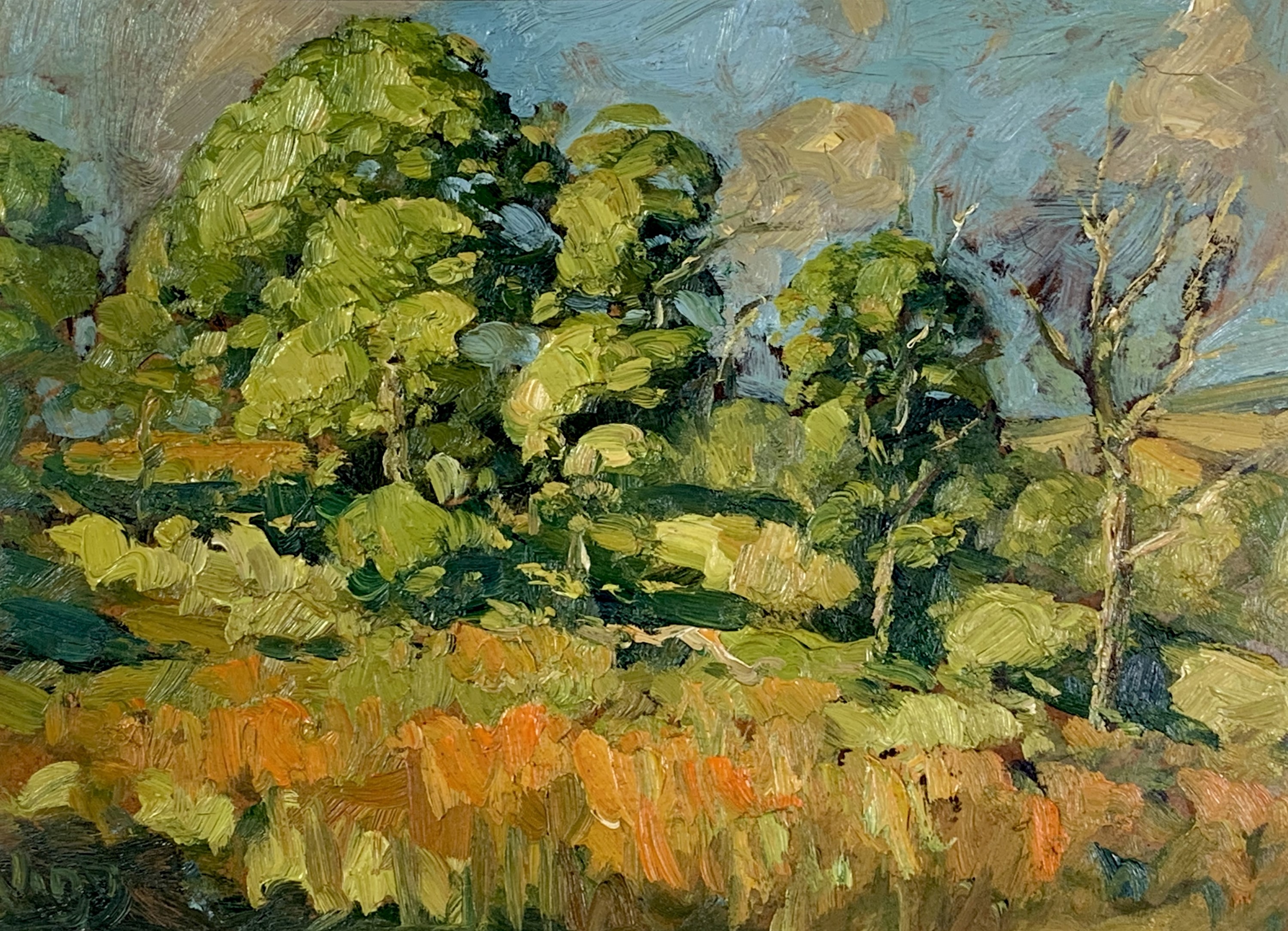 Lot 469 - Bob VIGG (1932-2001) Summer Trees Near Crean