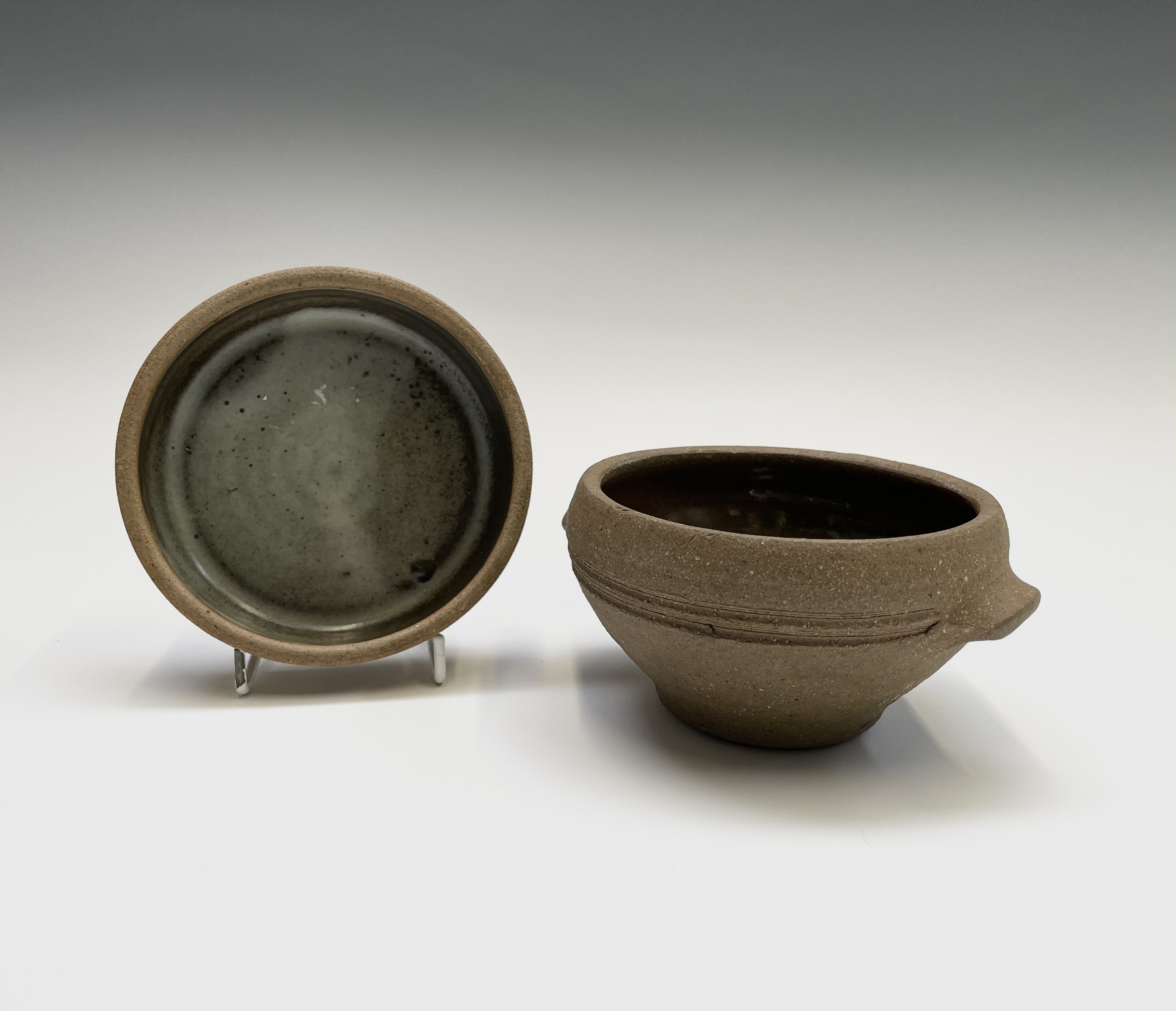 Lot 895 - Two pieces of Leach Pottery Standard Ware