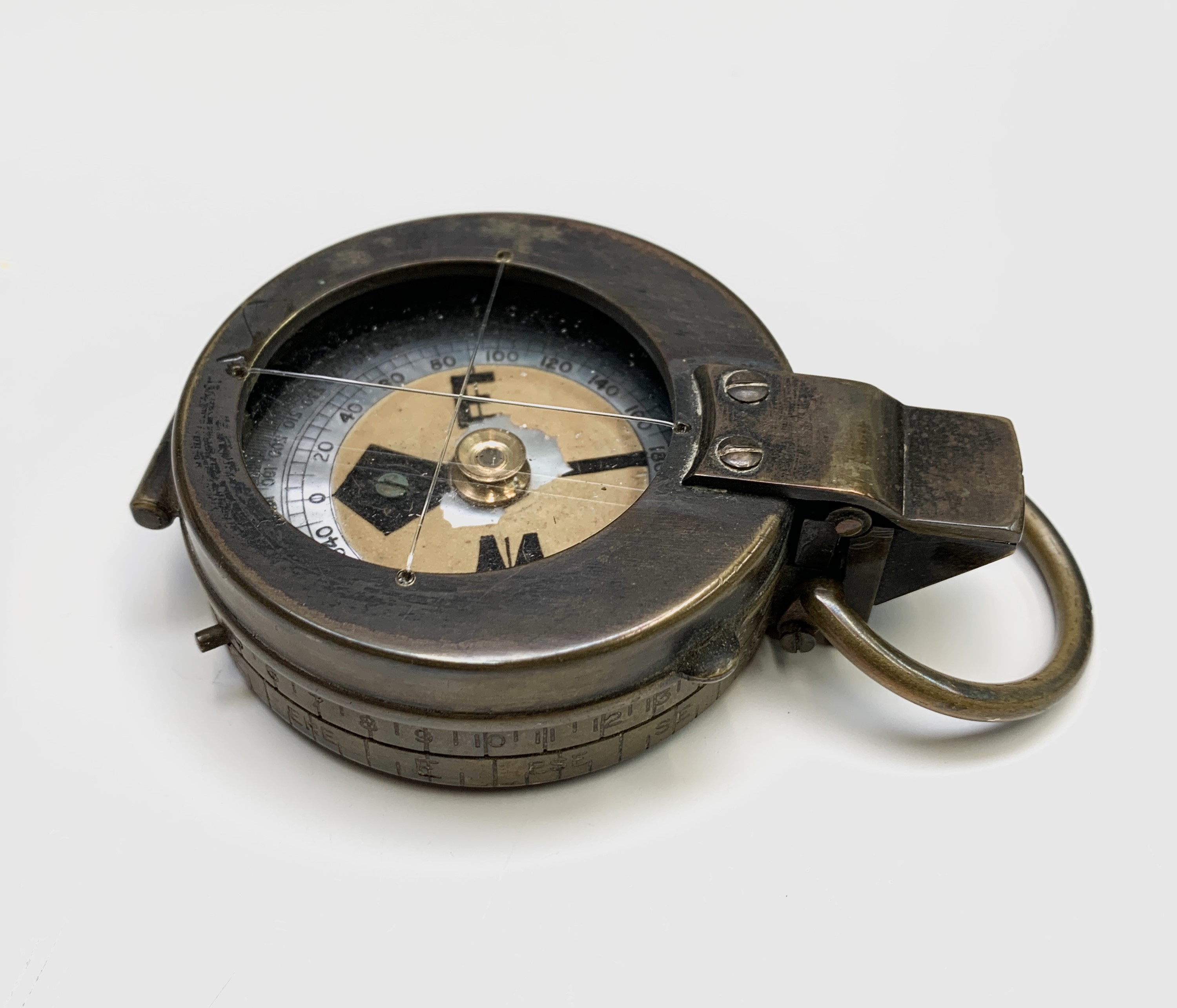 Lot 519 - A Geologist's compass by Breithaupt, Kassel,