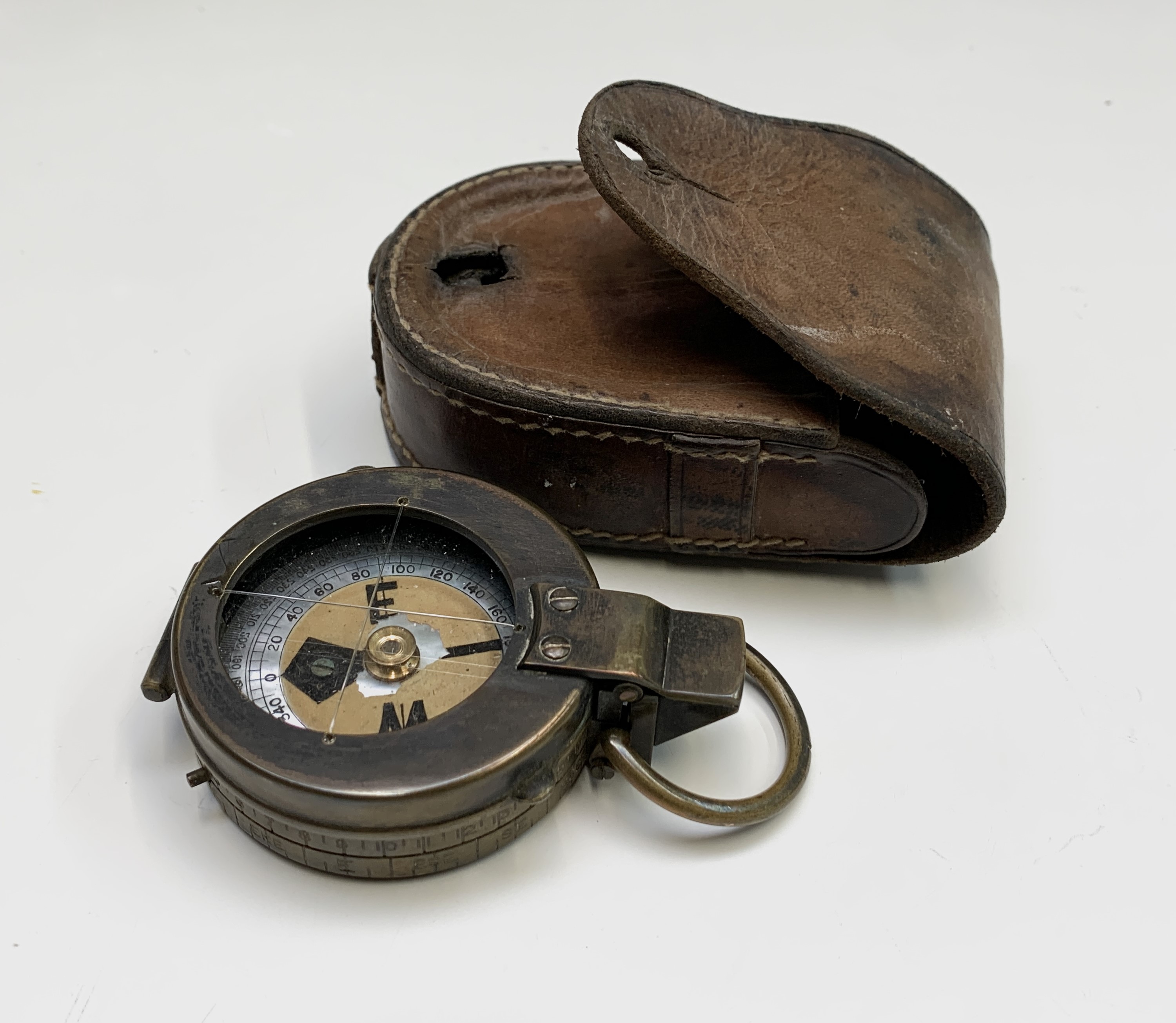 Lot 519 - A Geologist's compass by Breithaupt, Kassel,