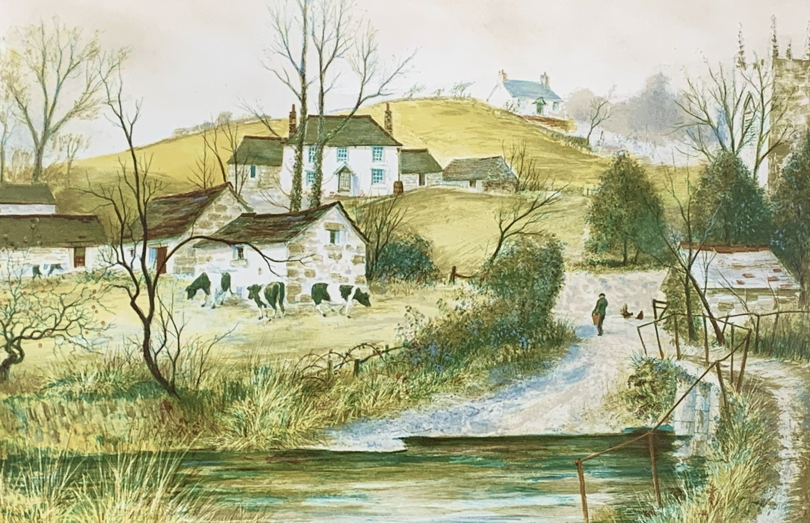 Lot 335 - Jeremy KING (1933) St Kew, Cornwall