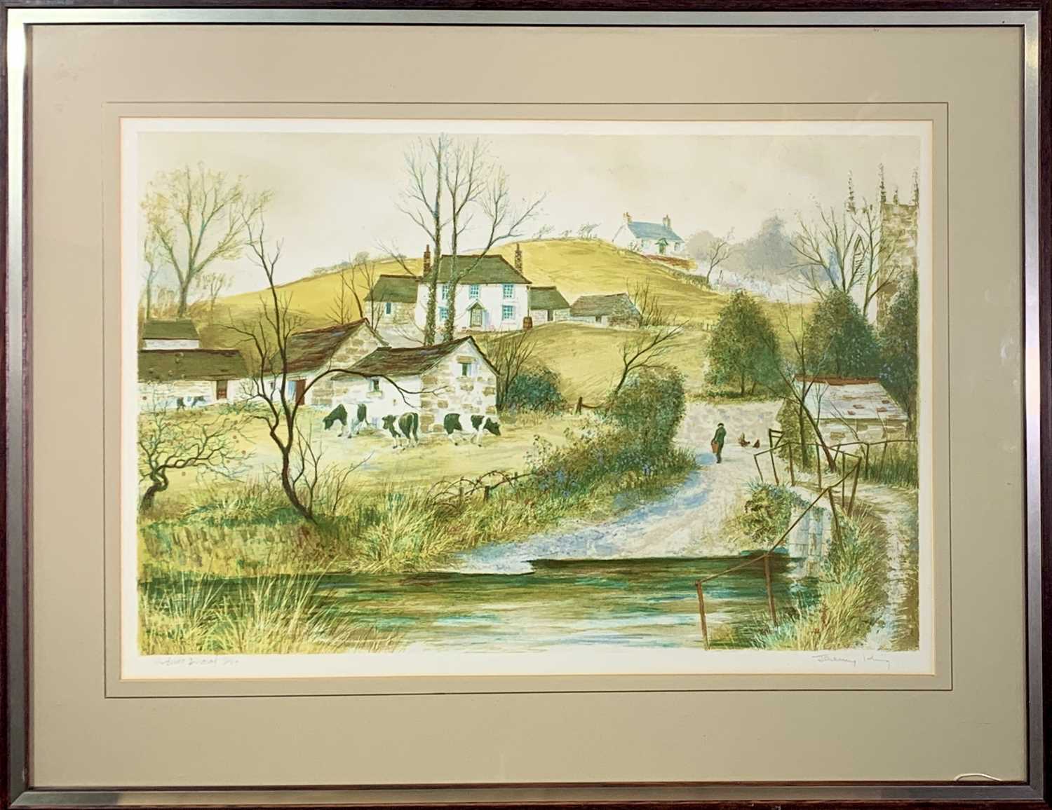 Lot 335 - Jeremy KING (1933) St Kew, Cornwall