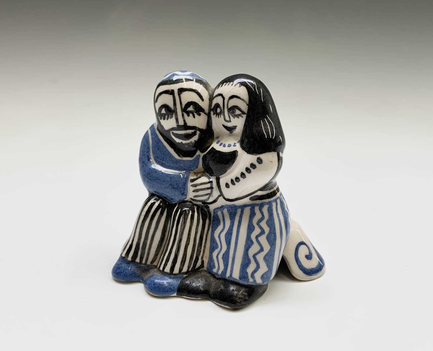 Lot 1008 - Bernard MOSS of Mevagissey Three pottery