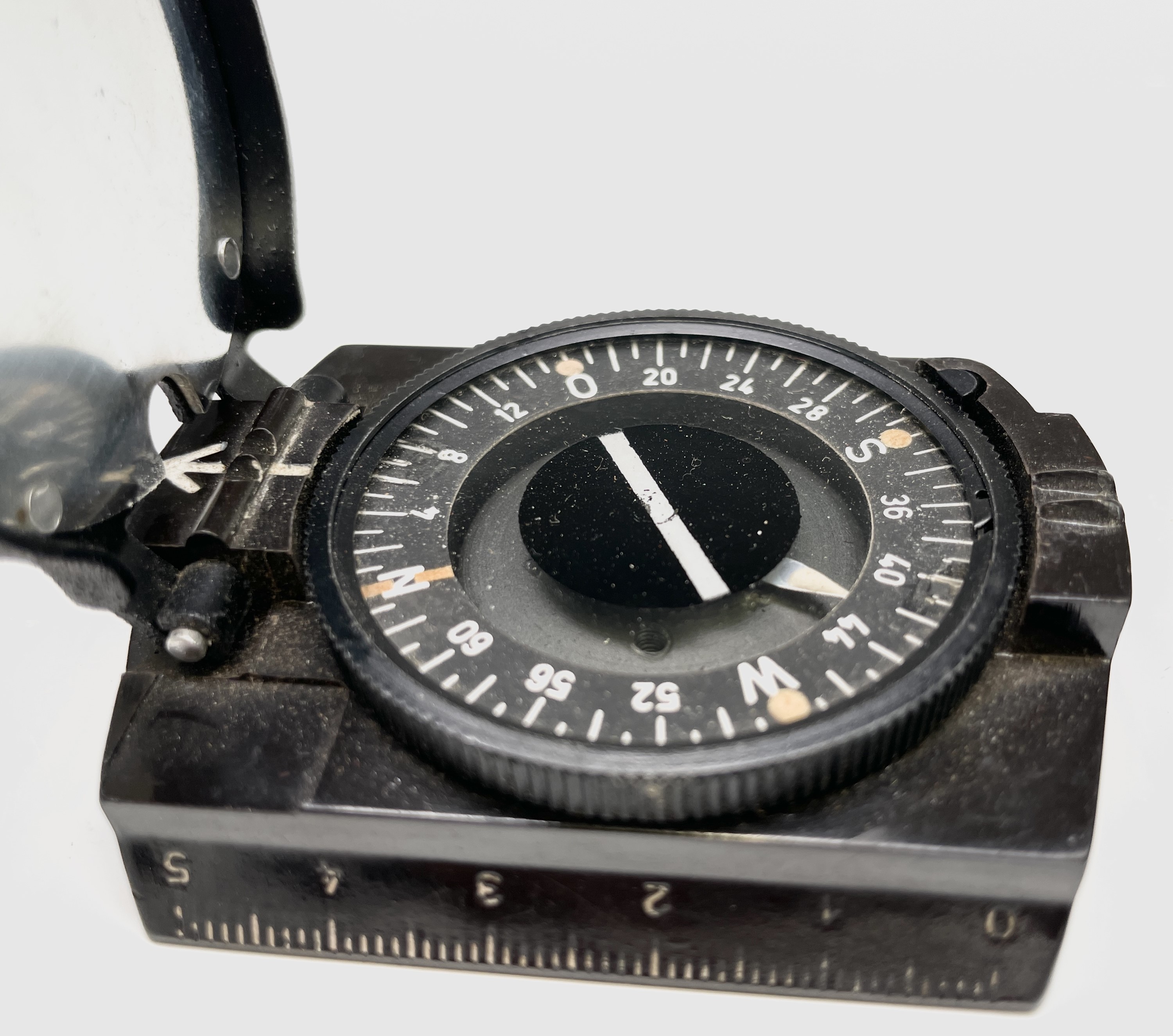Lot 541 - A German Third Reich marching compass, by