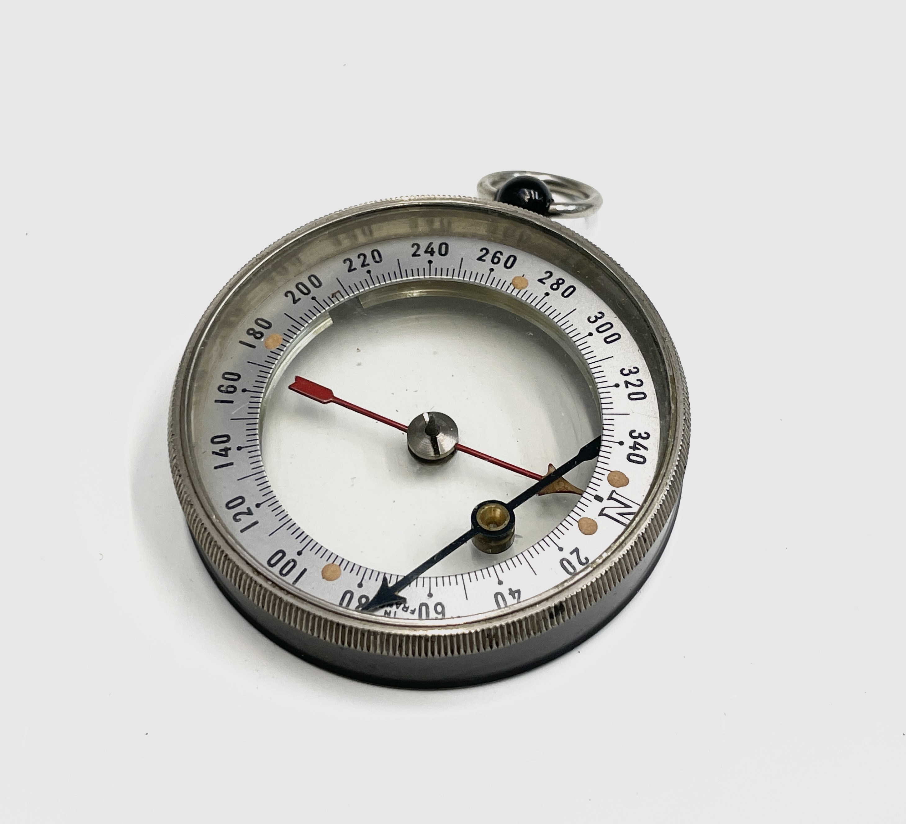 Lot 566 - A military M-73 prismatic handheld compass,