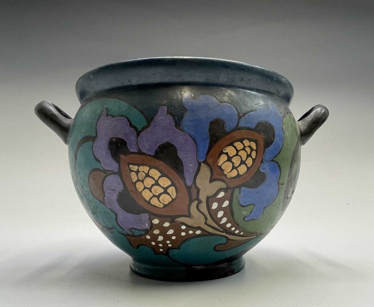 Lot 970 - A Chelsea studio pottery dish, incised and