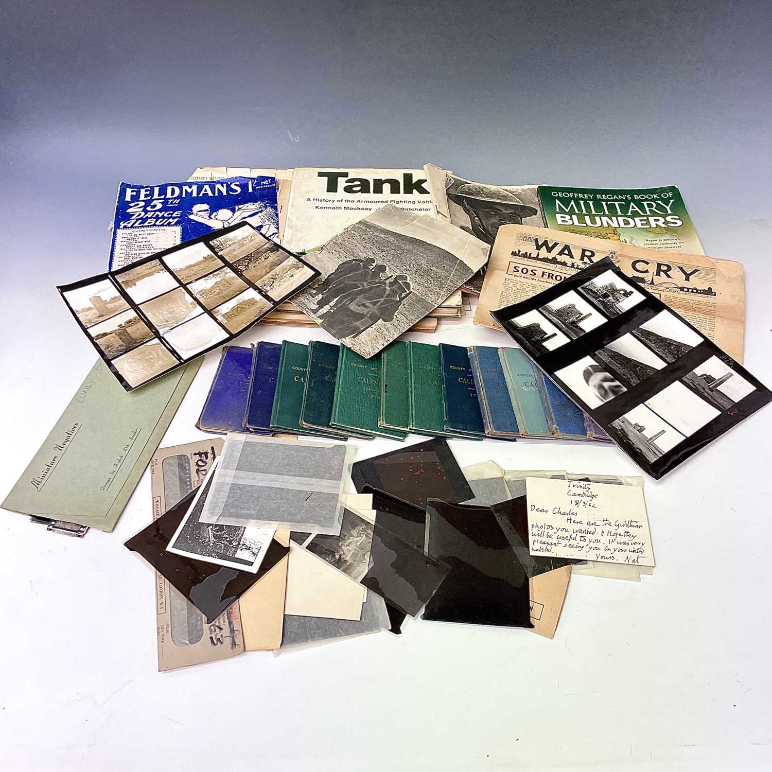 Lot 947 - Misc Ephemera and Books - Cornwall and