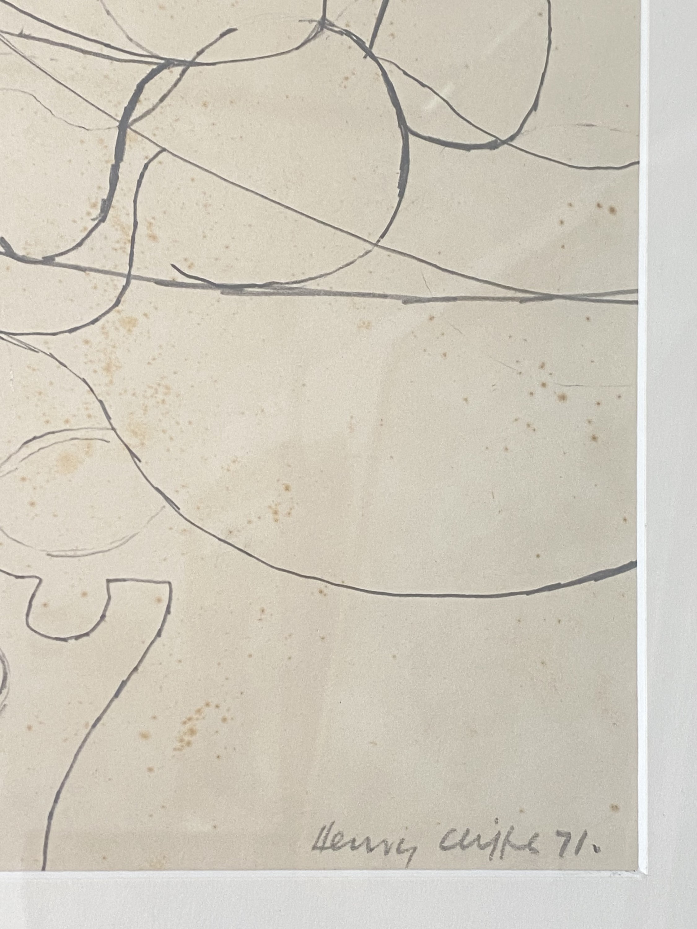 Lot 1187 - Henry CLIFFE (1919-1983) Landscape Abstract