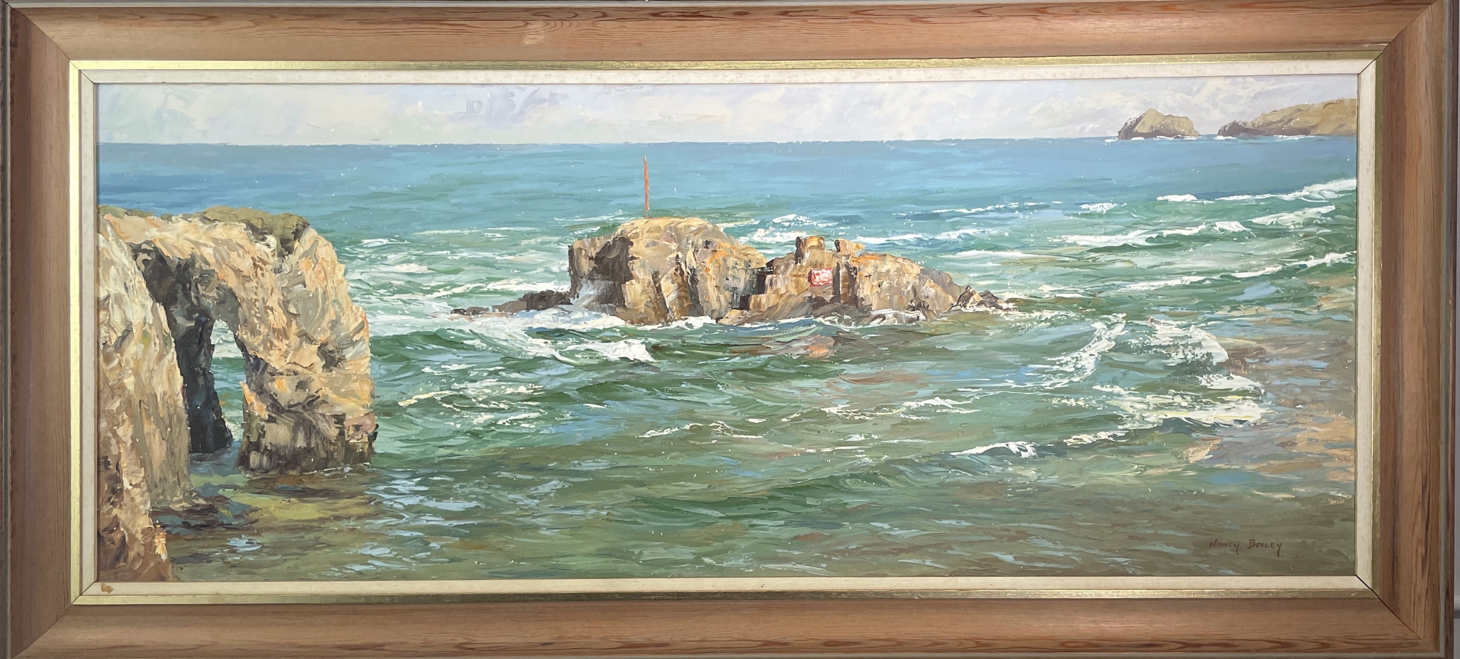Lot 118 - Nancy BAILEY (1913-2012) Summer Sea