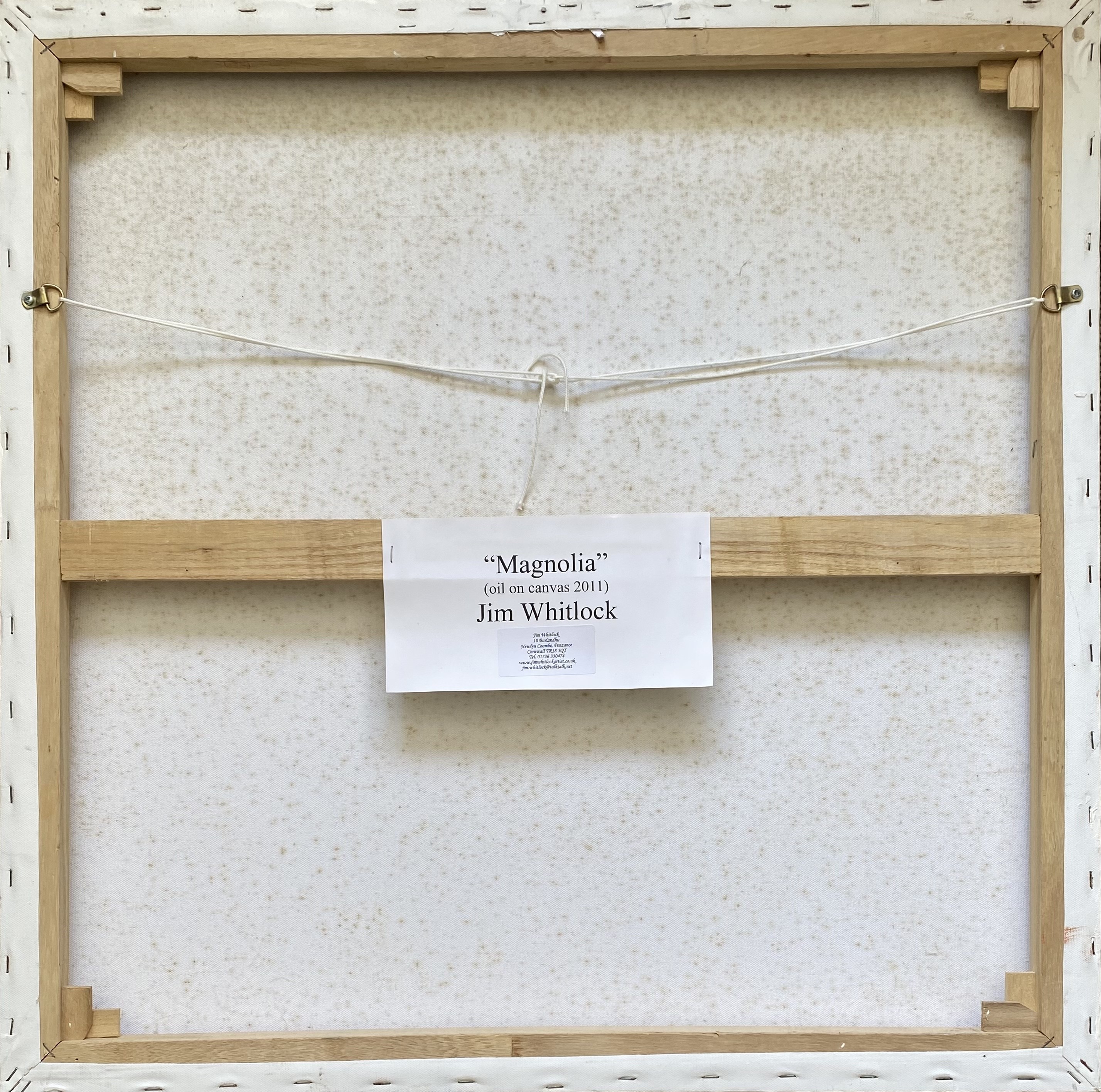 Lot 380 - Jim WHITLOCK (1944) Magnolia Oil on canvas