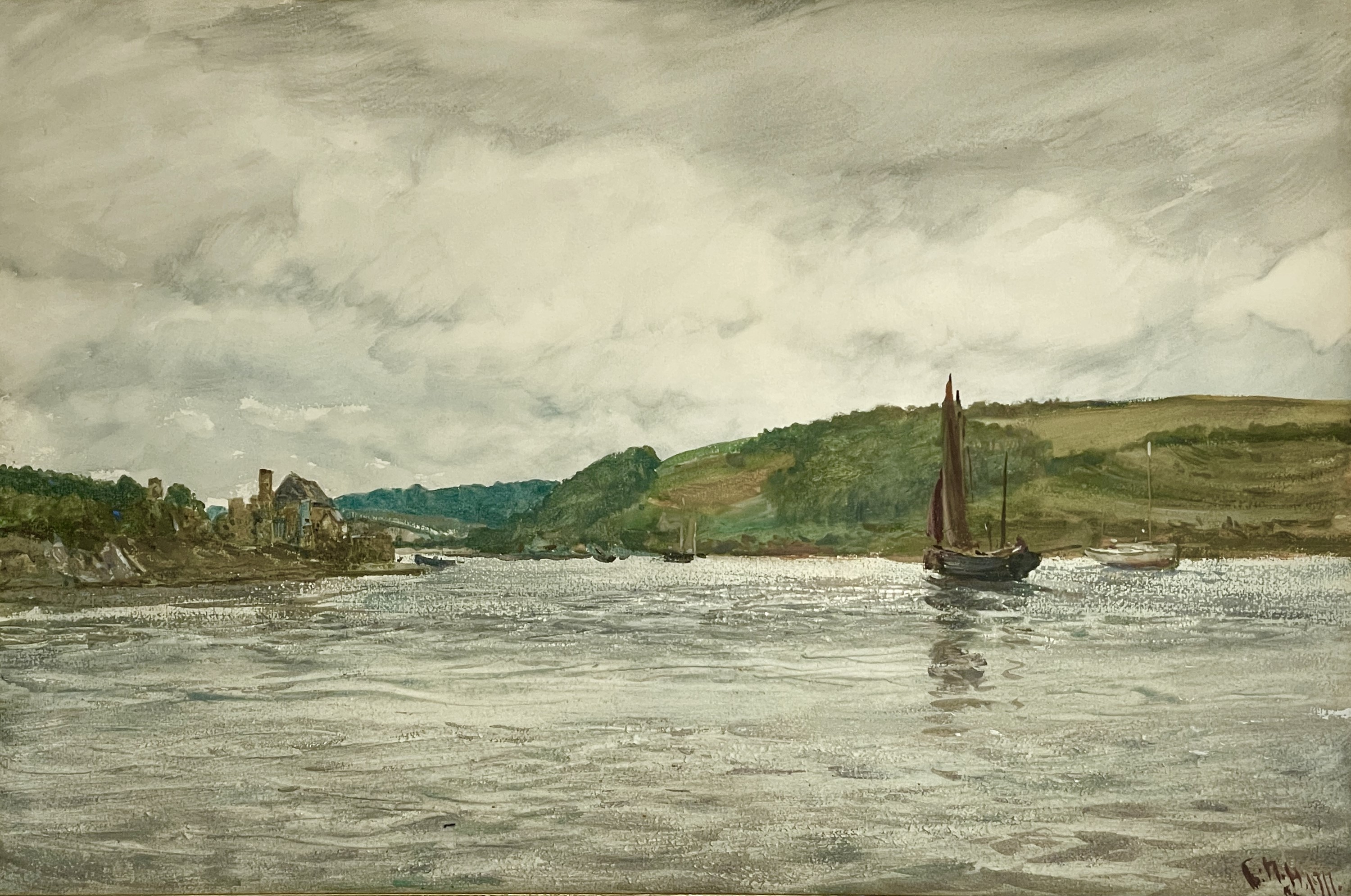 Lot 80 - Charles Napier HEMY (1841-1917) St Mawes