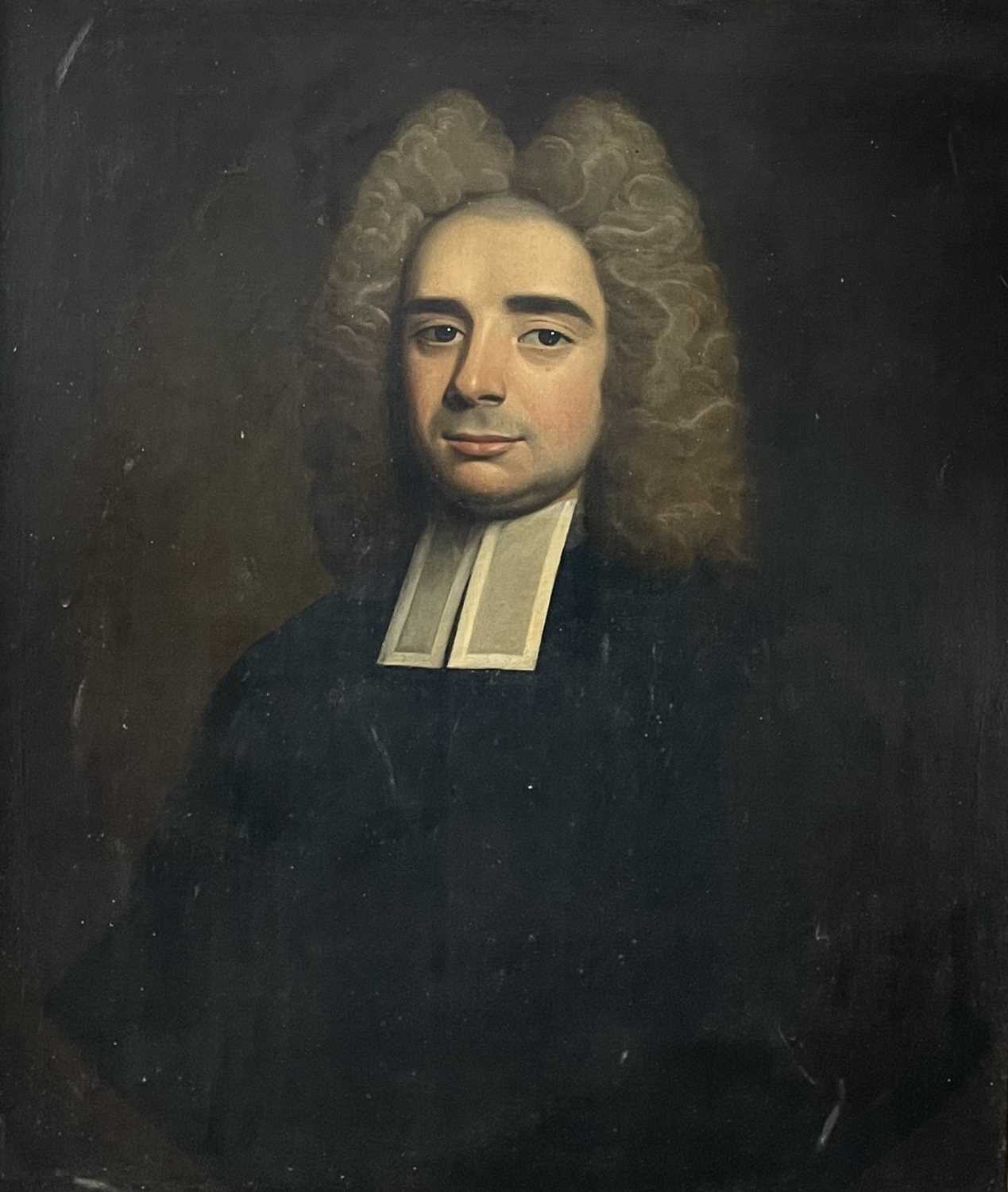 Lot 1233 - English School Portrait The Rev'd John