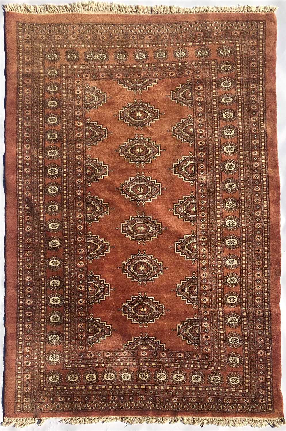 Lot 3101 - A Pakistan rug, 191 x 129cm.