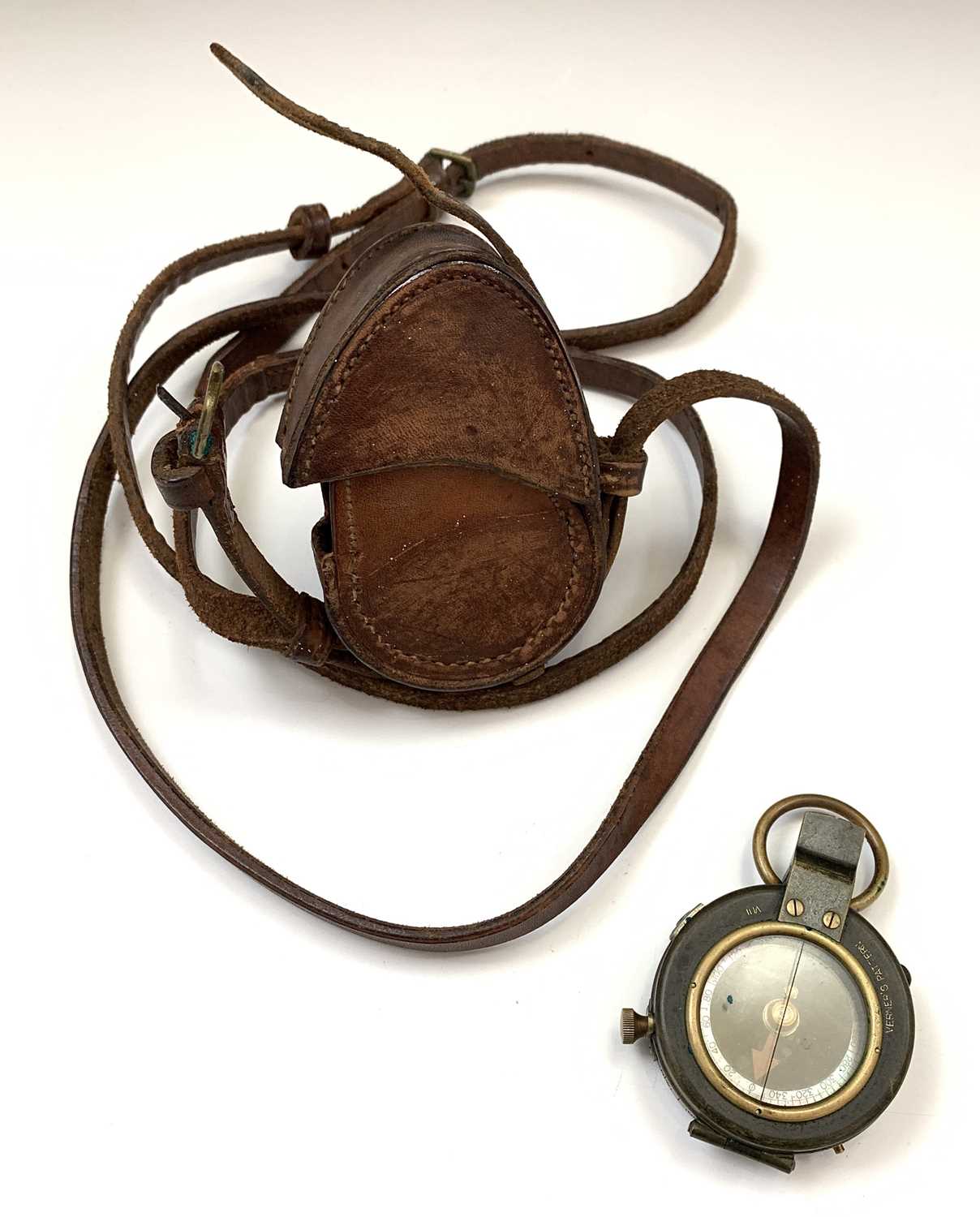 Lot 289 - World War I Military Compass dated 1917.