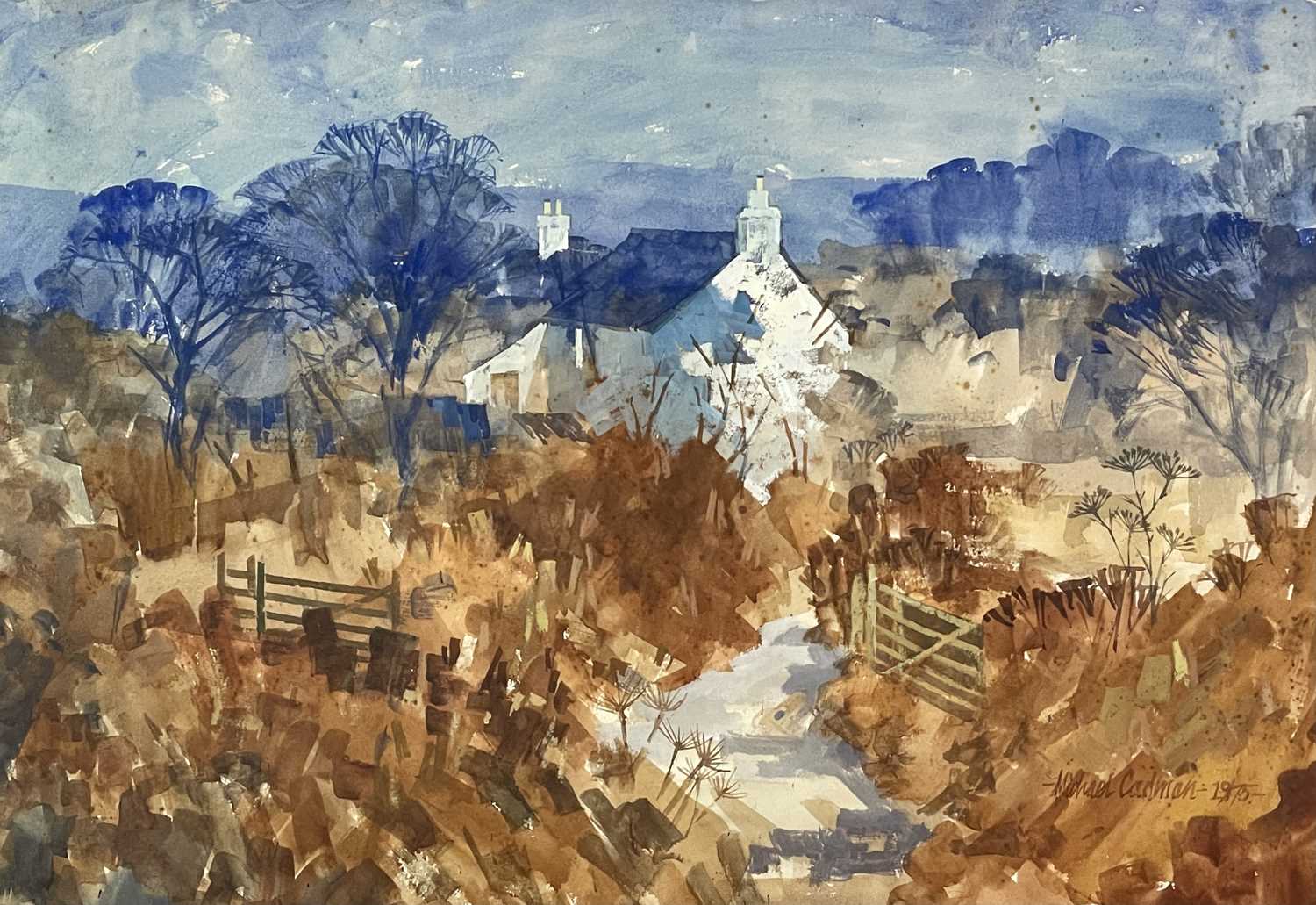 Lot 327 - Michael Lawrence CADMAN (1920-2010) Cottage