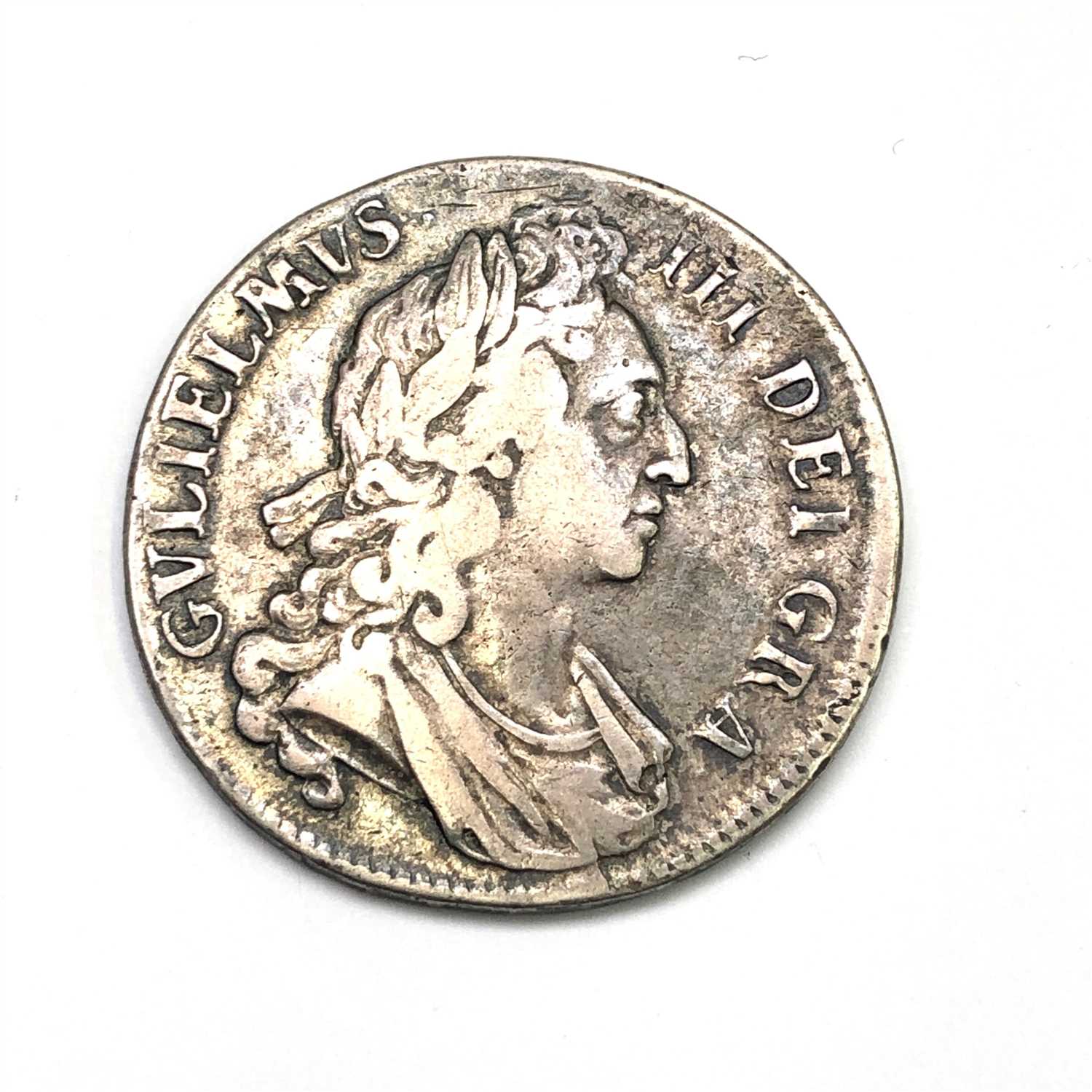Lot 2655 - A William lll crown, 1695, first bust, very
