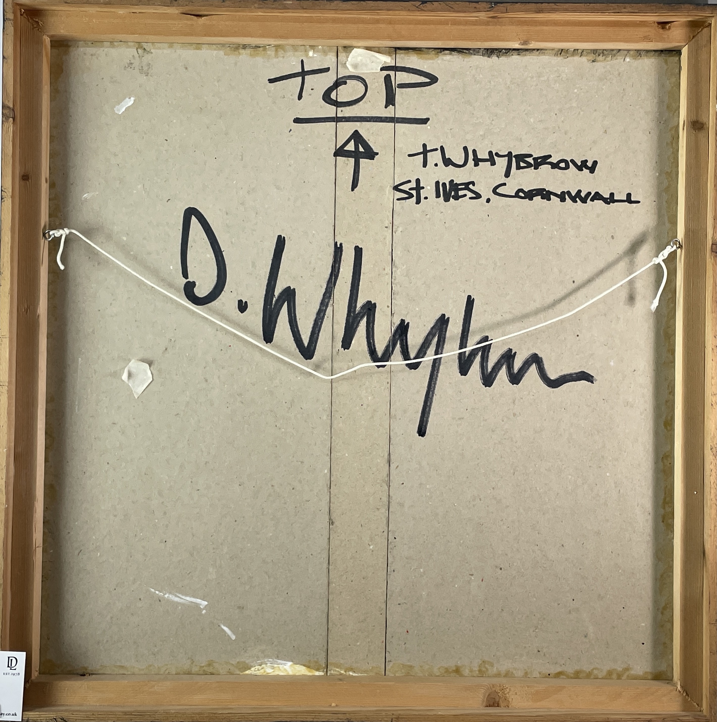 Lot 203 - Terry WHYBROW (1932-2020) Untitled Relief