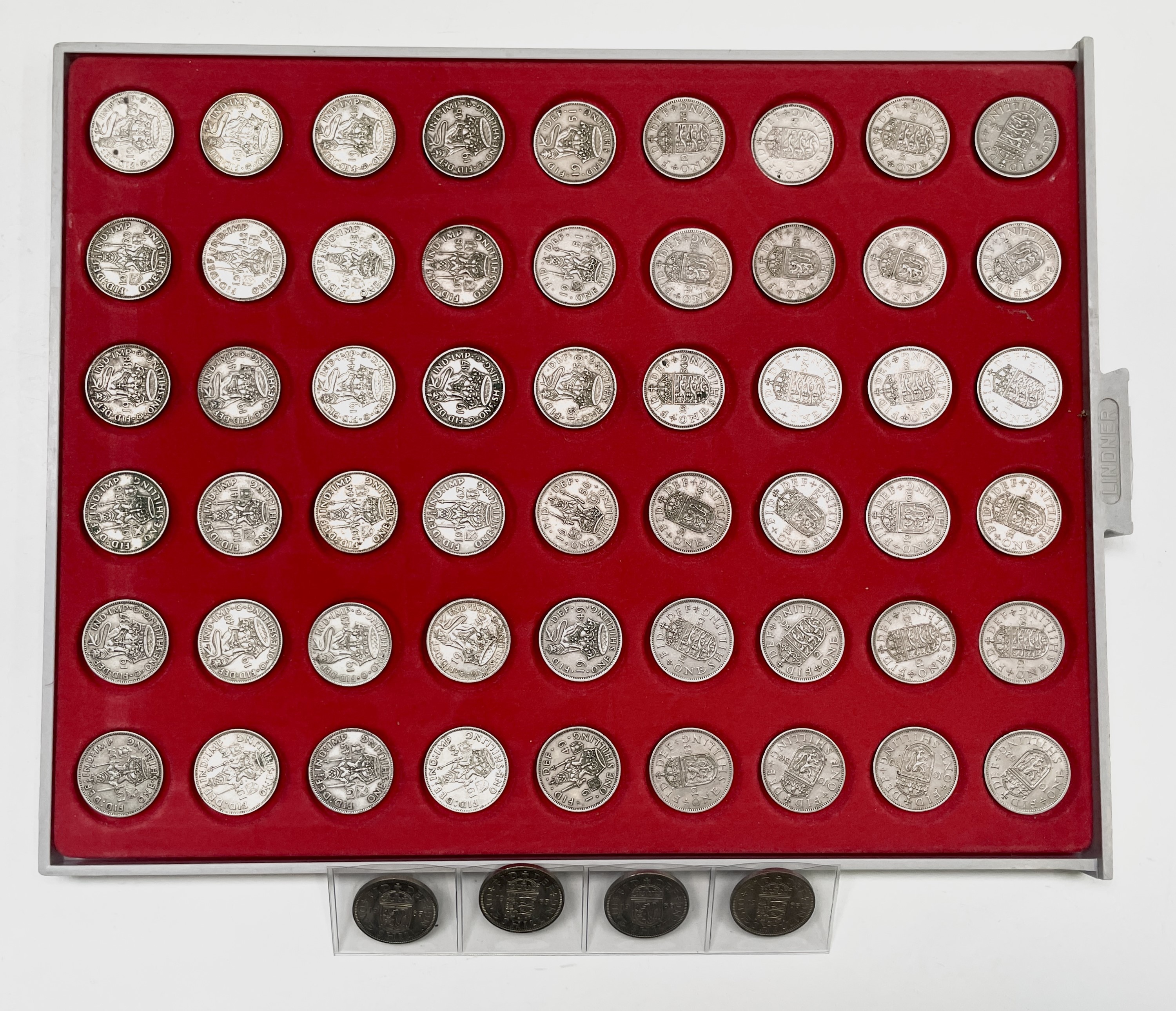 Great Britain 1/- King George VI and - auctions & price archive