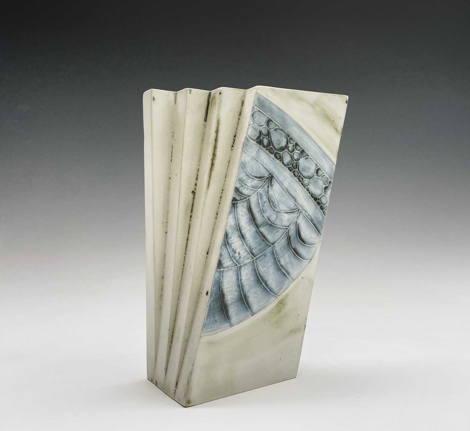 Lot 919 - A Carn pottery vase of large proportions,