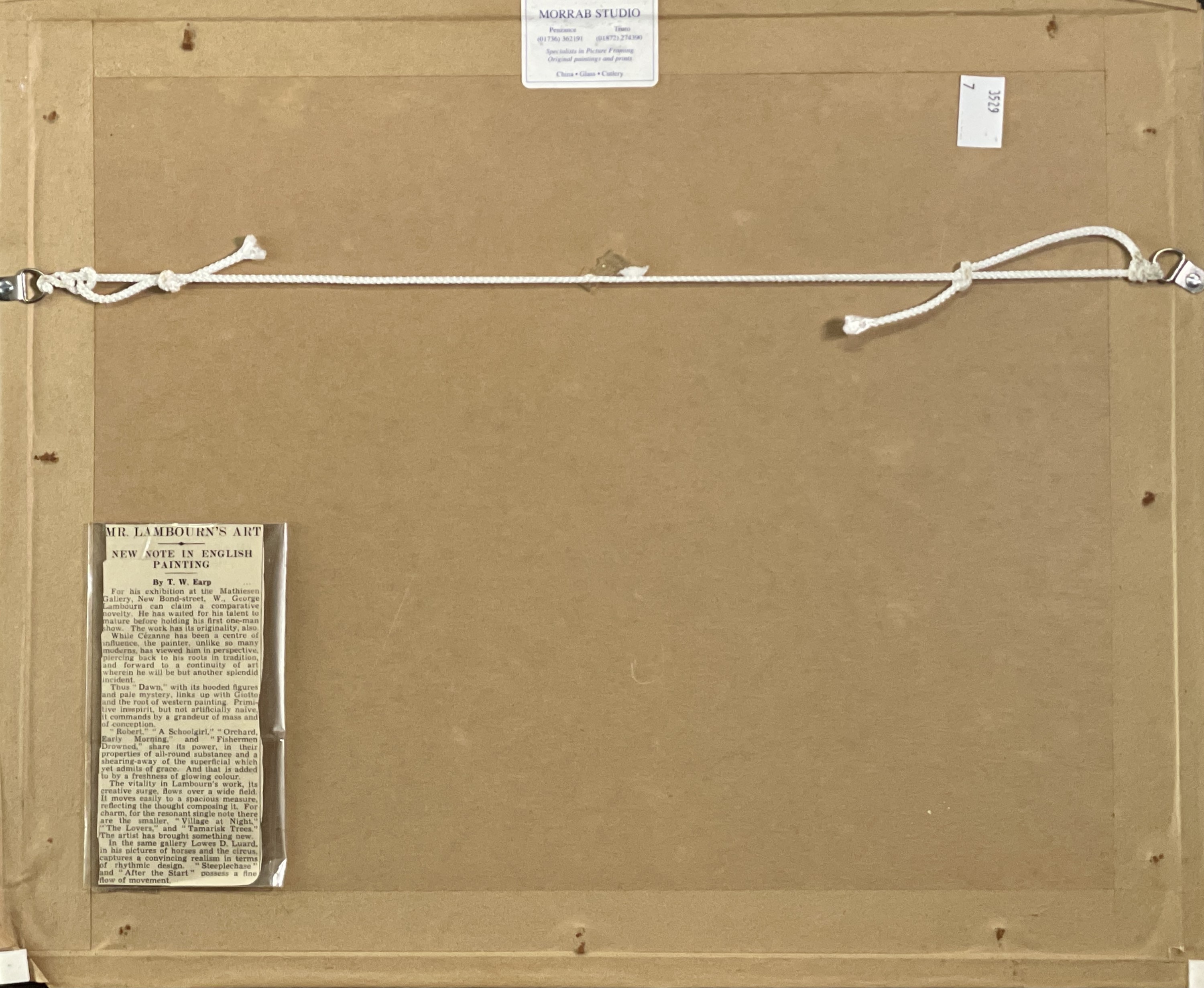 Lot 167 - George LAMBOURN (1900-1977) Red House