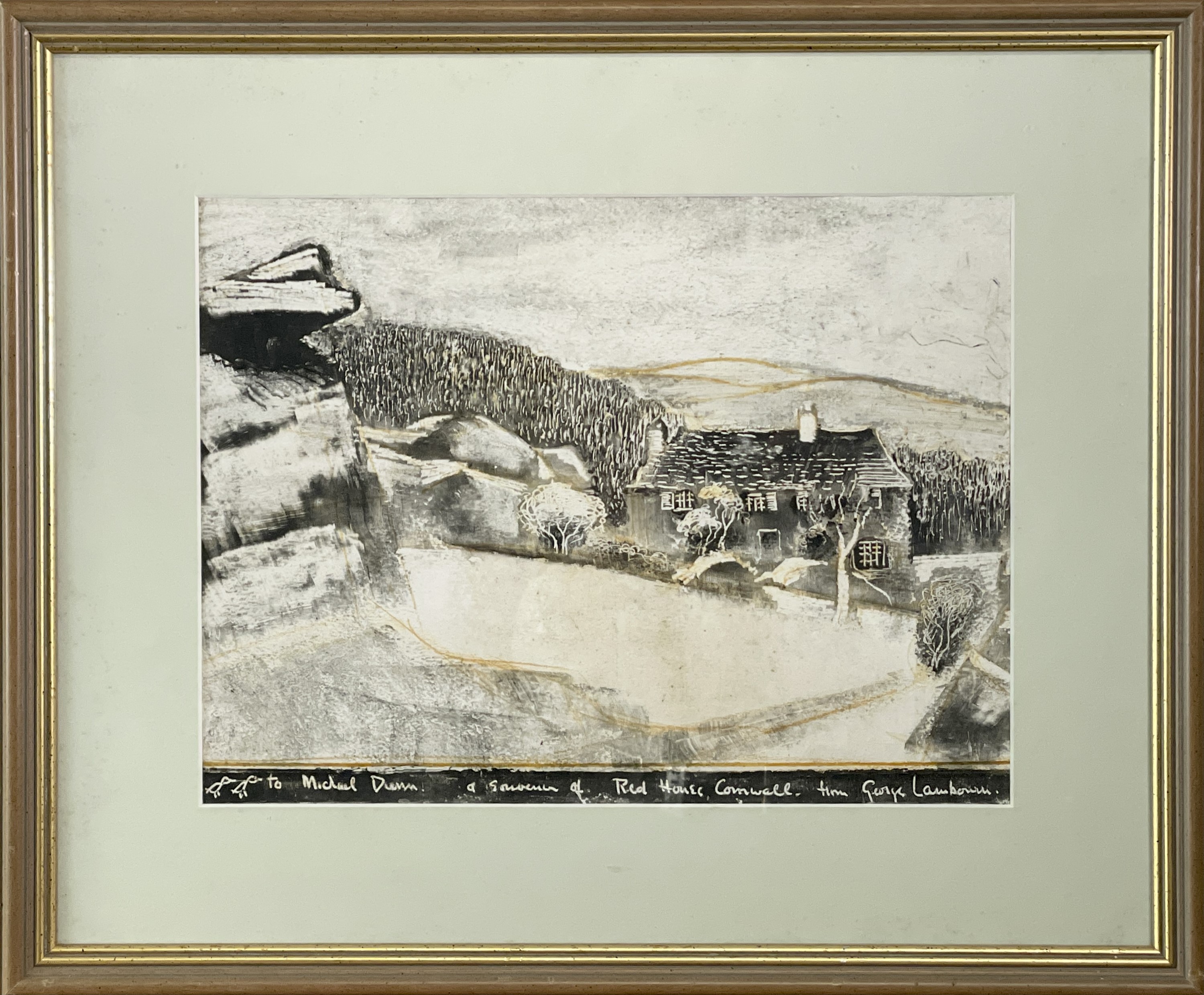 Lot 167 - George LAMBOURN (1900-1977) Red House