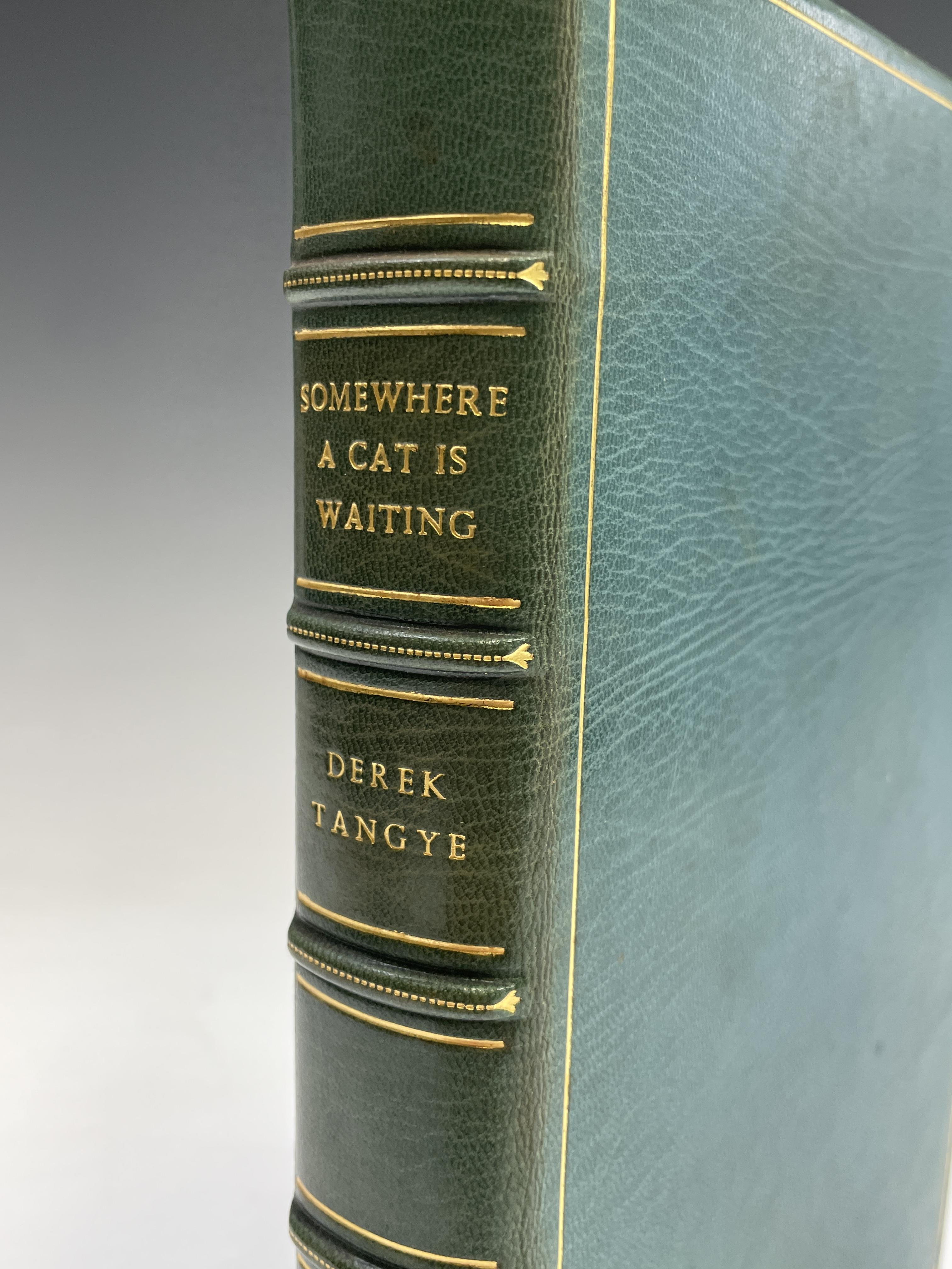 Lot 15 - DEREK TANGYE. 'Somewhere a Cat is Waiting.'