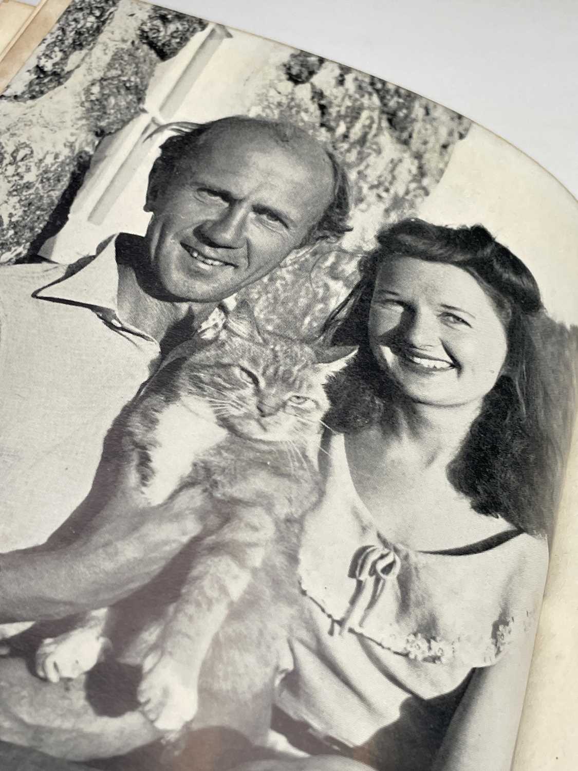 Lot 16 - DEREK TANGYE. 'A Cat at the Window.' Signed