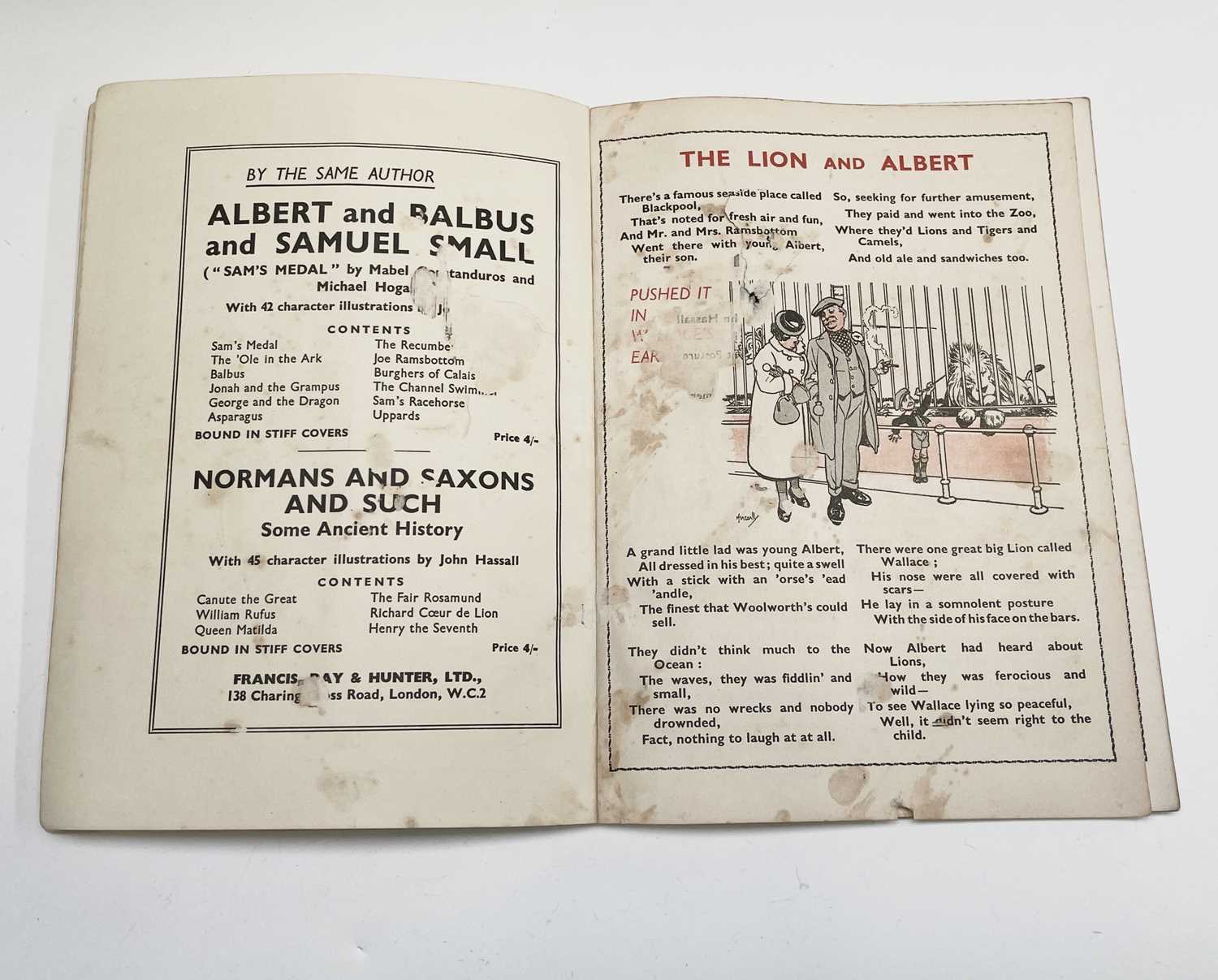 Lot 29 - MARRIOTT EDGAR. 'Albert Arold and Others