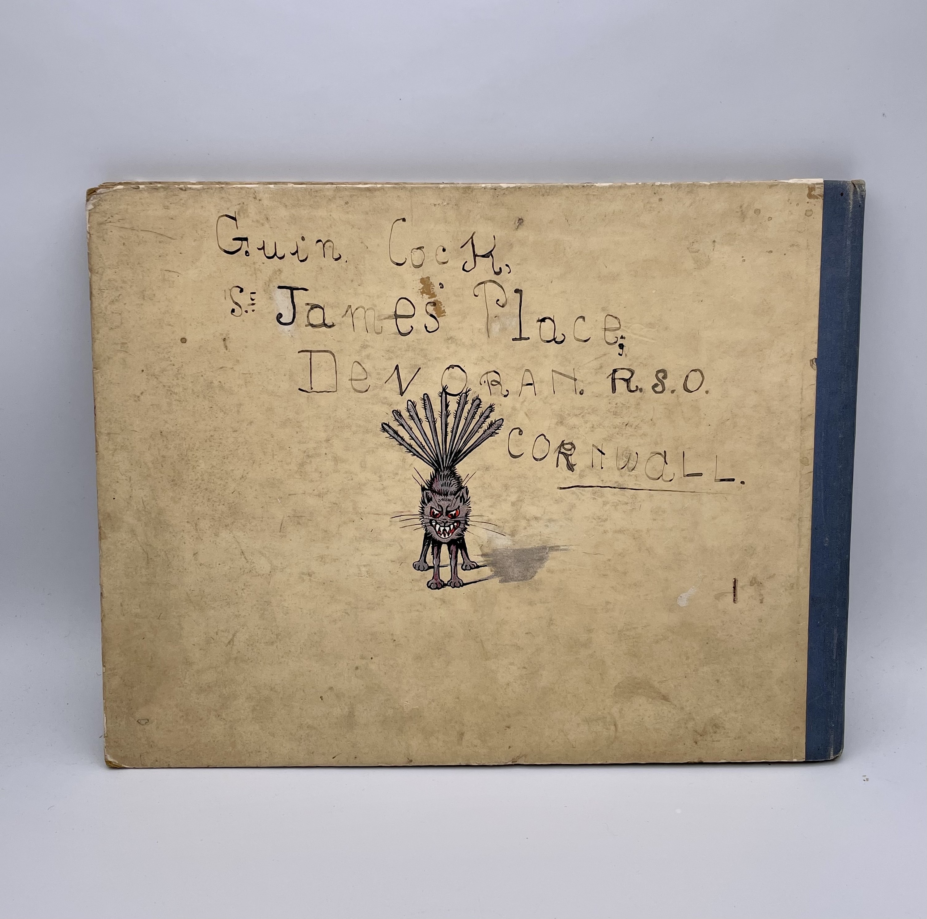 Lot 86 - THE BUNKUM BOOK, A TOPSY TURVEY TALE. Written