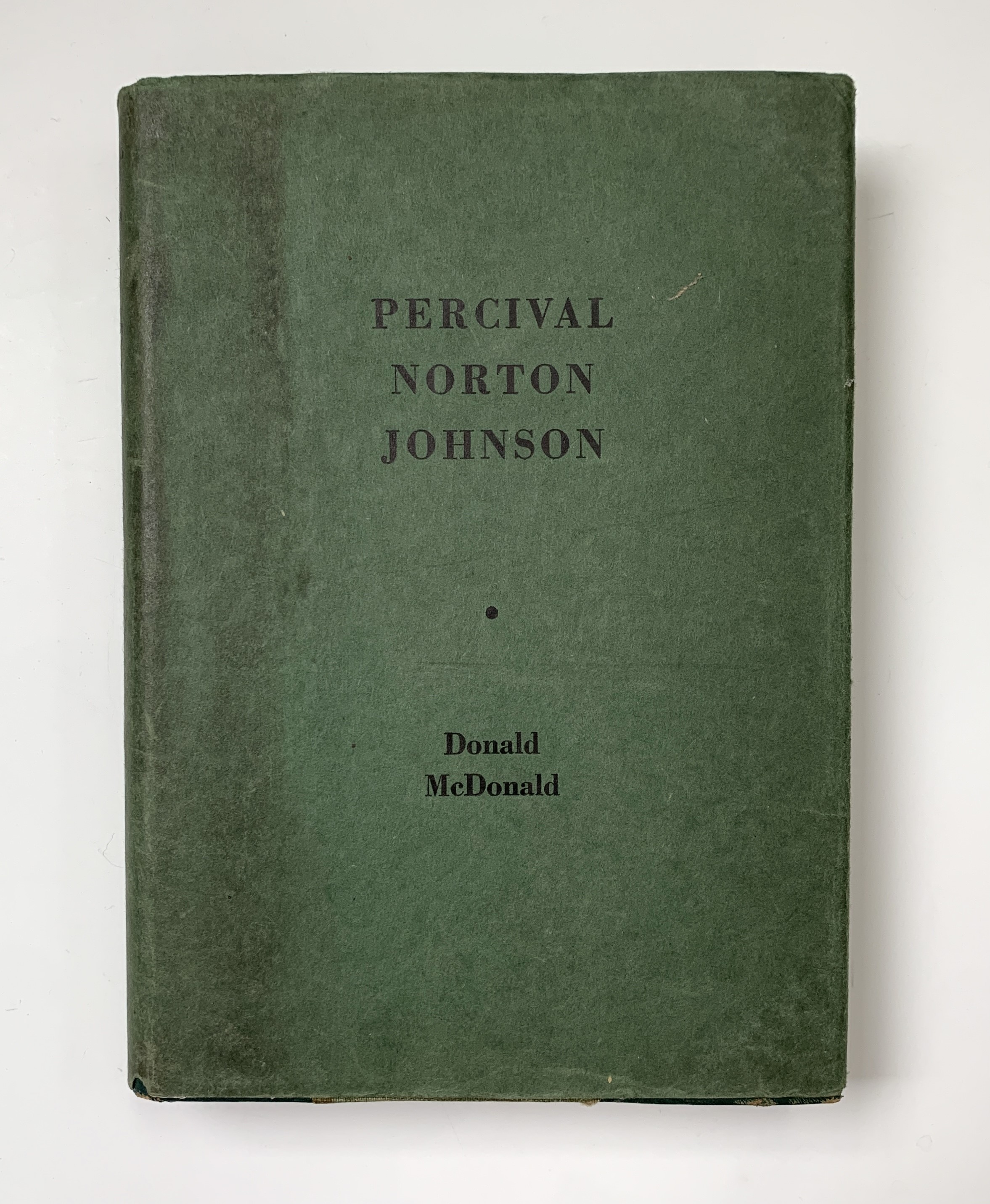 Lot 118 - DONALD MCDONALD. 'Percival Norton Johnson.'