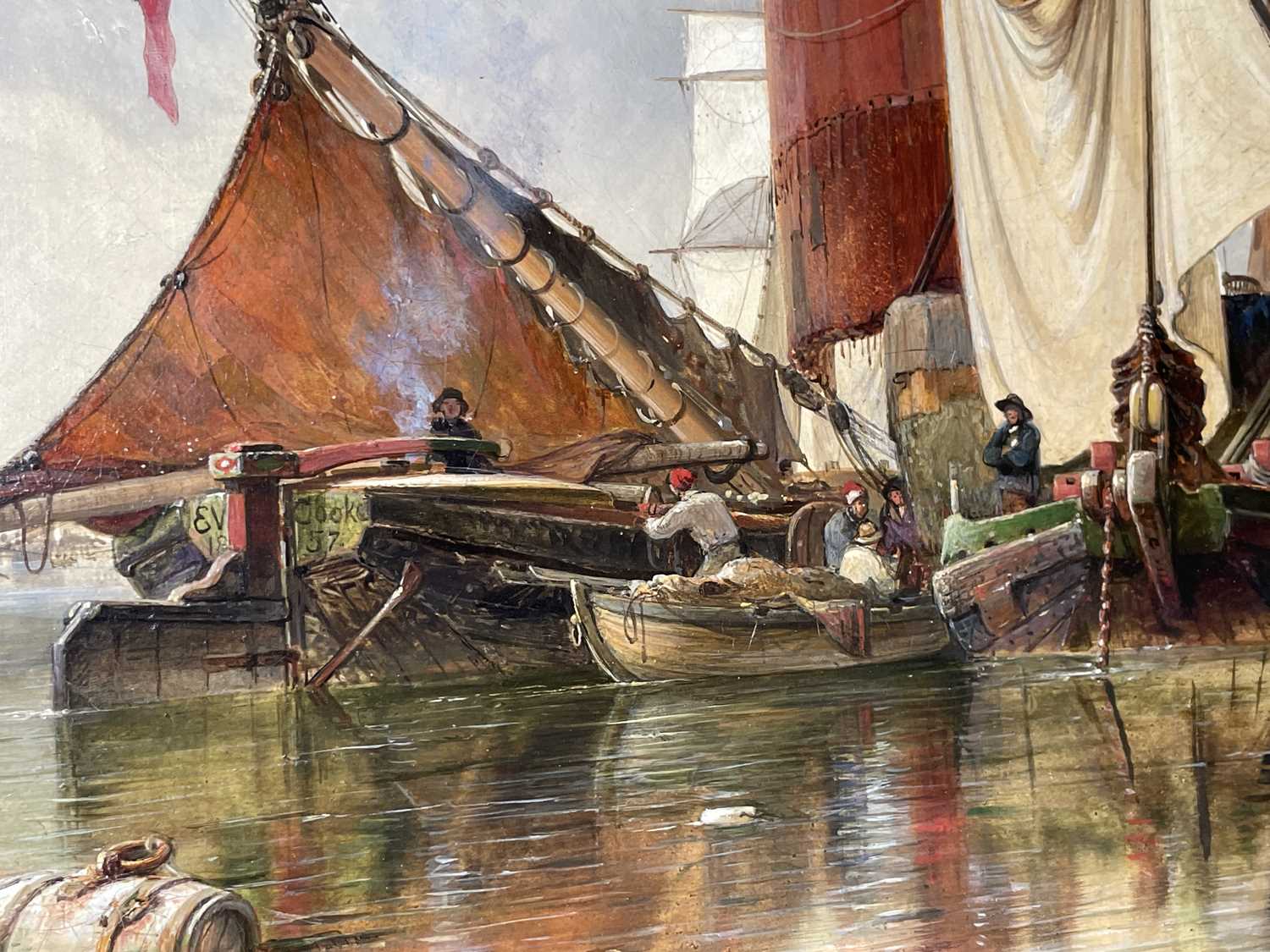 Lot 1065 - Edward William COOKE (1811-1880) The Thames