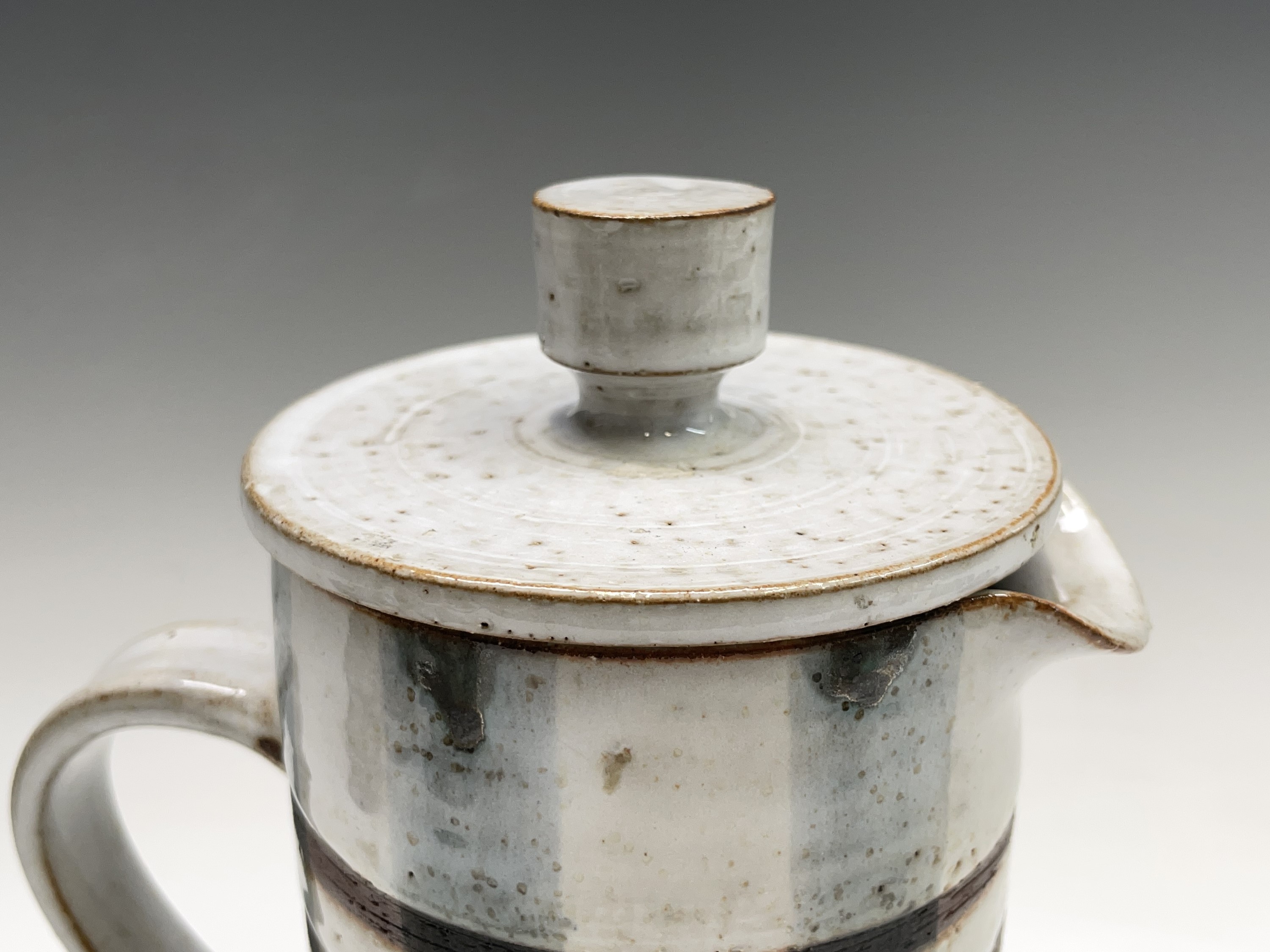 Lot 964 - A Briglin studio pottery tea set, comprising