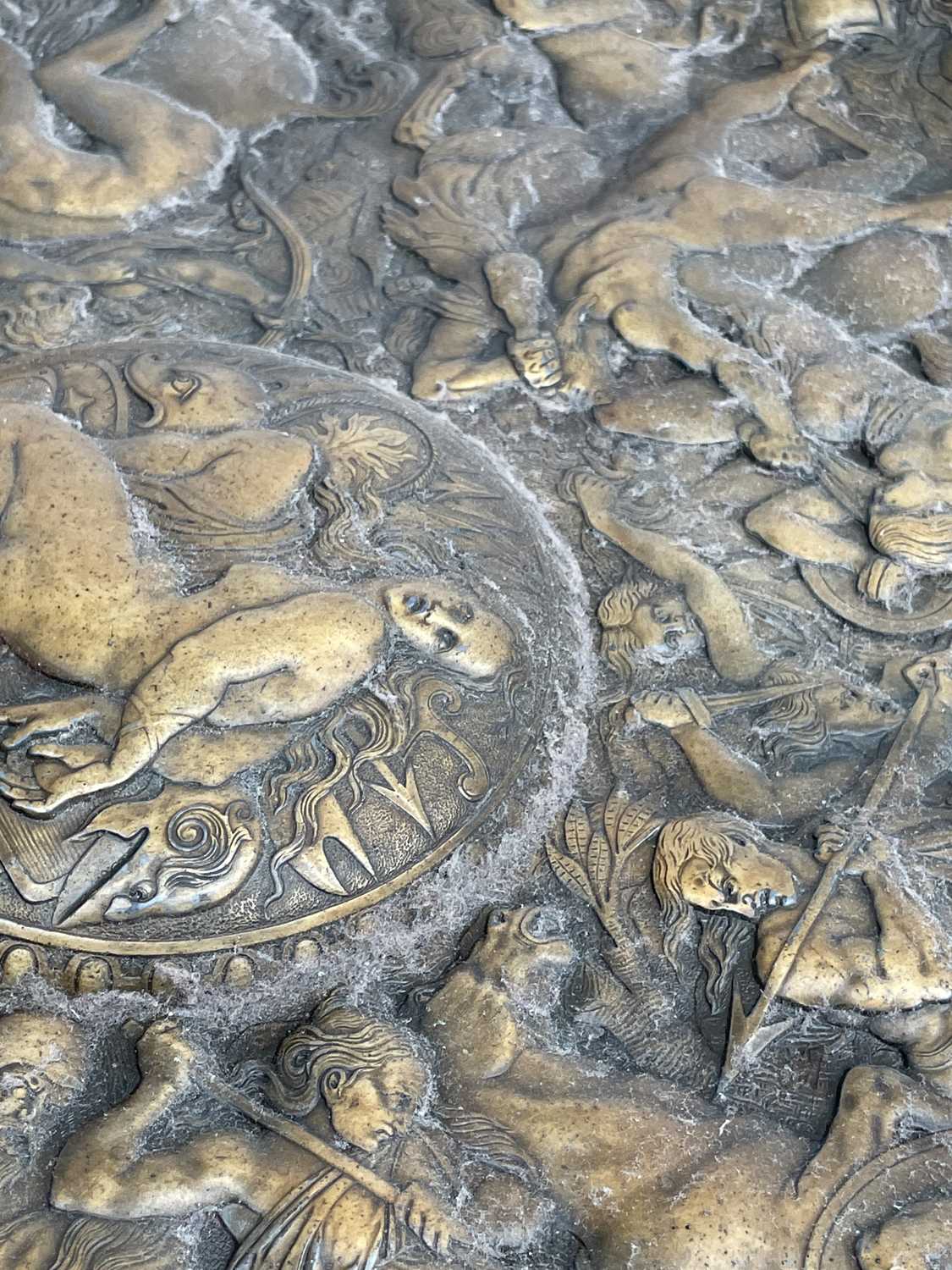 Lot 326 - A 19th century large copper electrotype