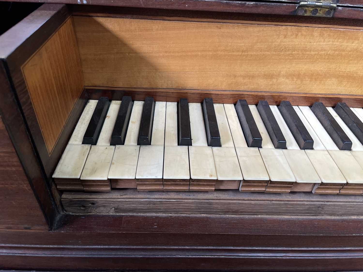 Lot 3229 - A George III Longman & Broderip mahogany